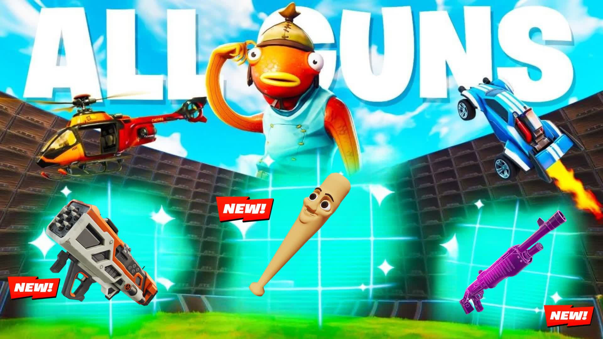 SUPER 1V1🎯 FFA-ALL GUNS & DRIVE 🎯 3555-6627-4889 by solomover - Fortnite Creative Map Code ...