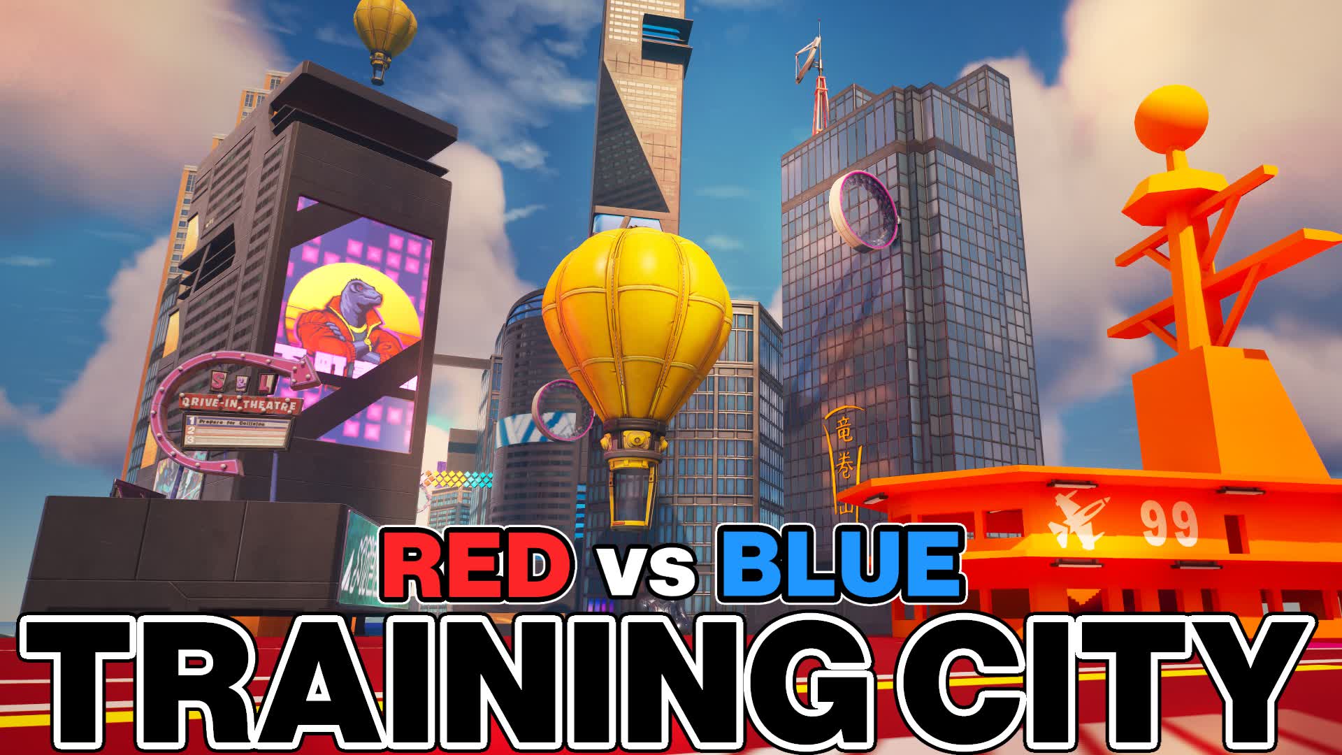TRAINING CITY🔴RED VS BLUE🔵 8784-4083-0290 by shinma - Fortnite Creative ...