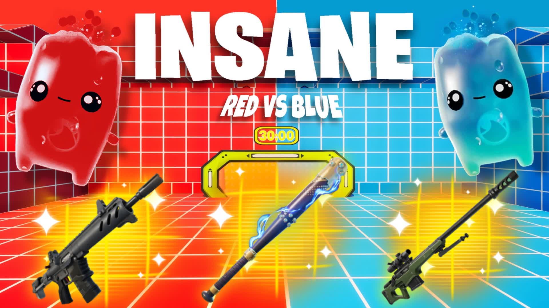 INSANE RED VS BLUE 🔴🔵 KPOP HUNTERS 👹 7000-0022-3363 by notandryy - Fortnite Creative Map Code ...
