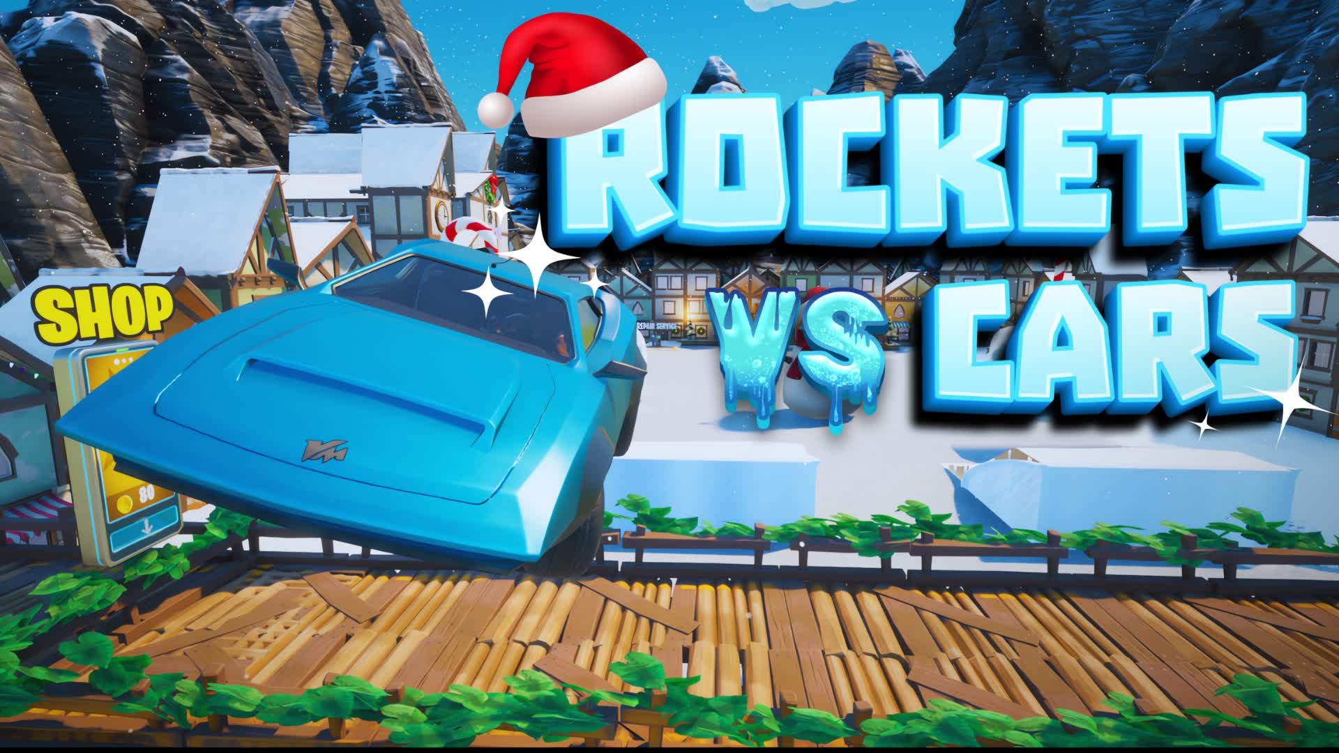 WINTER ROCKETS VS CARS ️ 9114-0304-5914 by hipy - Fortnite Creative Map ...