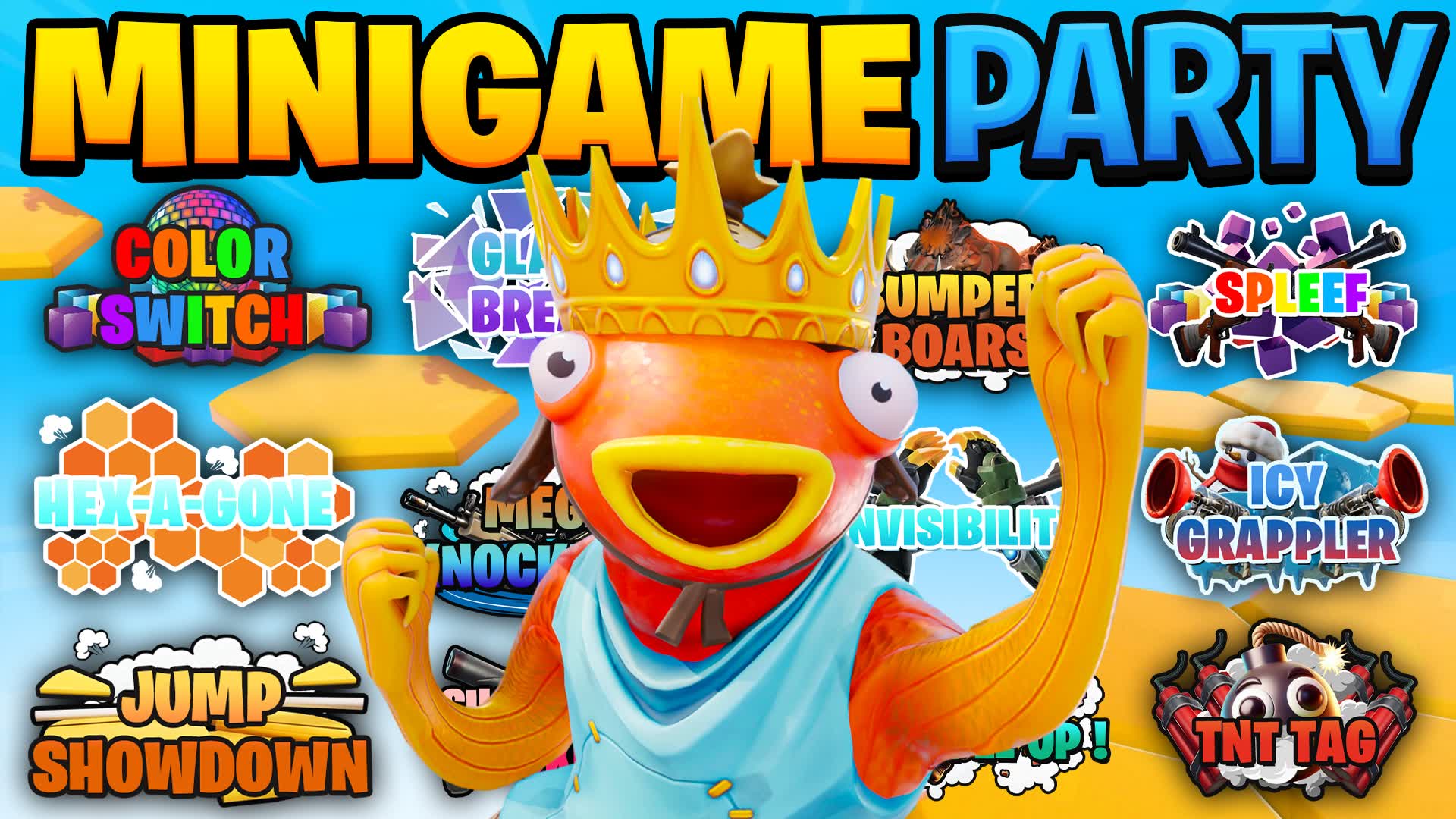 MINIGAME PARTY 👑 (NEW UPDATE) 2007-6993-2857 by clickcreates - Fortnite ...
