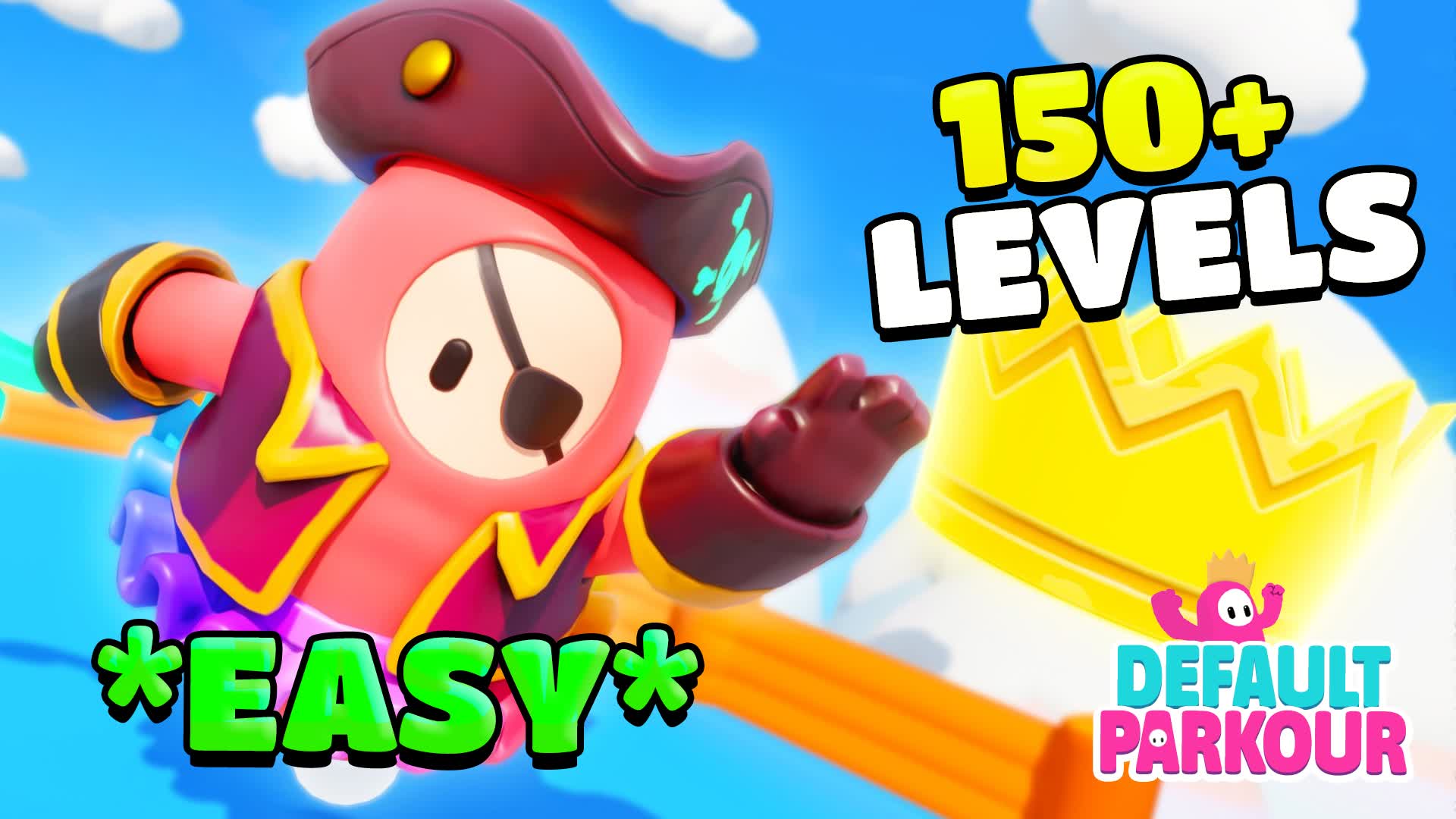 Fall Guys 150+ Default Parkour ⭐ 0565-9354-7413 by nexgen_creative ...