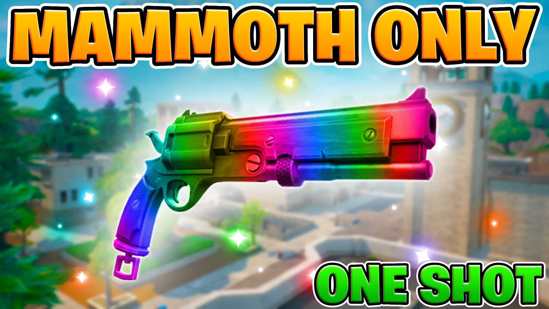 MAMMOTH PISTOL ONLY 🎯 ONE SHOT 🔫 1550-3666-2439 by skodix - Fortnite ...