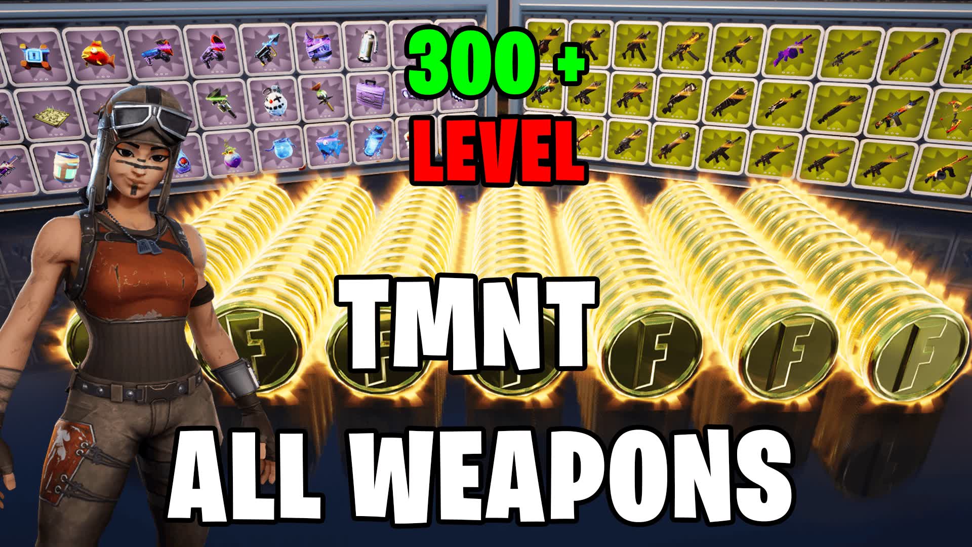 TMNT ALL WEAPONS 9498-4162-0441 by xhe - Fortnite Creative Map Code ...