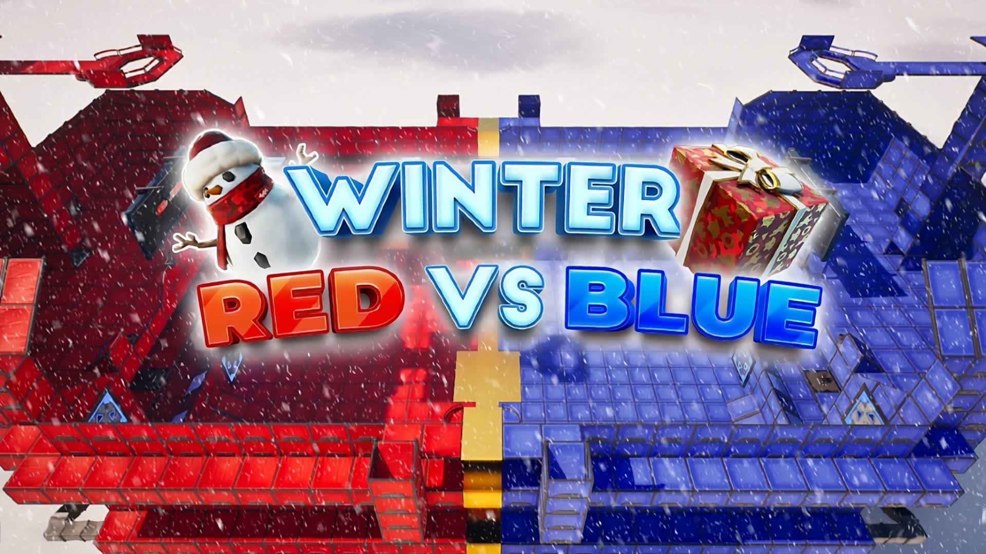 ☃️ WINTER RED VS BLUE 🎁 7027-7643-2219 by yush - Fortnite Creative Map ...