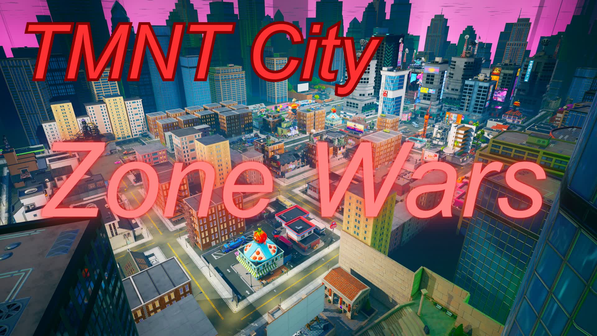 TMNT City Zone Wars 2477-7668-8558 من ابتكار glatzenhopper - Fortnite