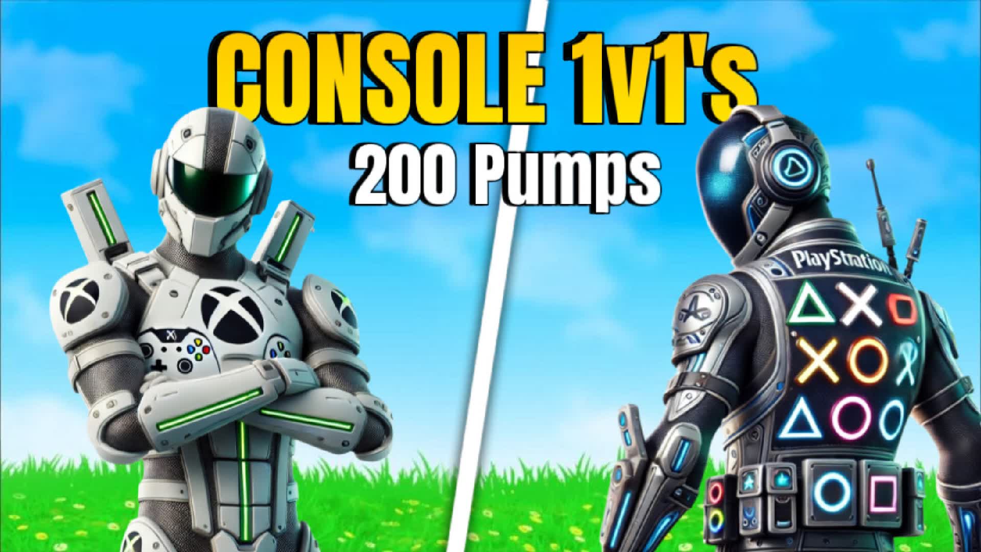 Console 1v1's (200 Pump) 1542-3822-7959 by sxmy - Fortnite Creative Map Code - Fortnite.GG