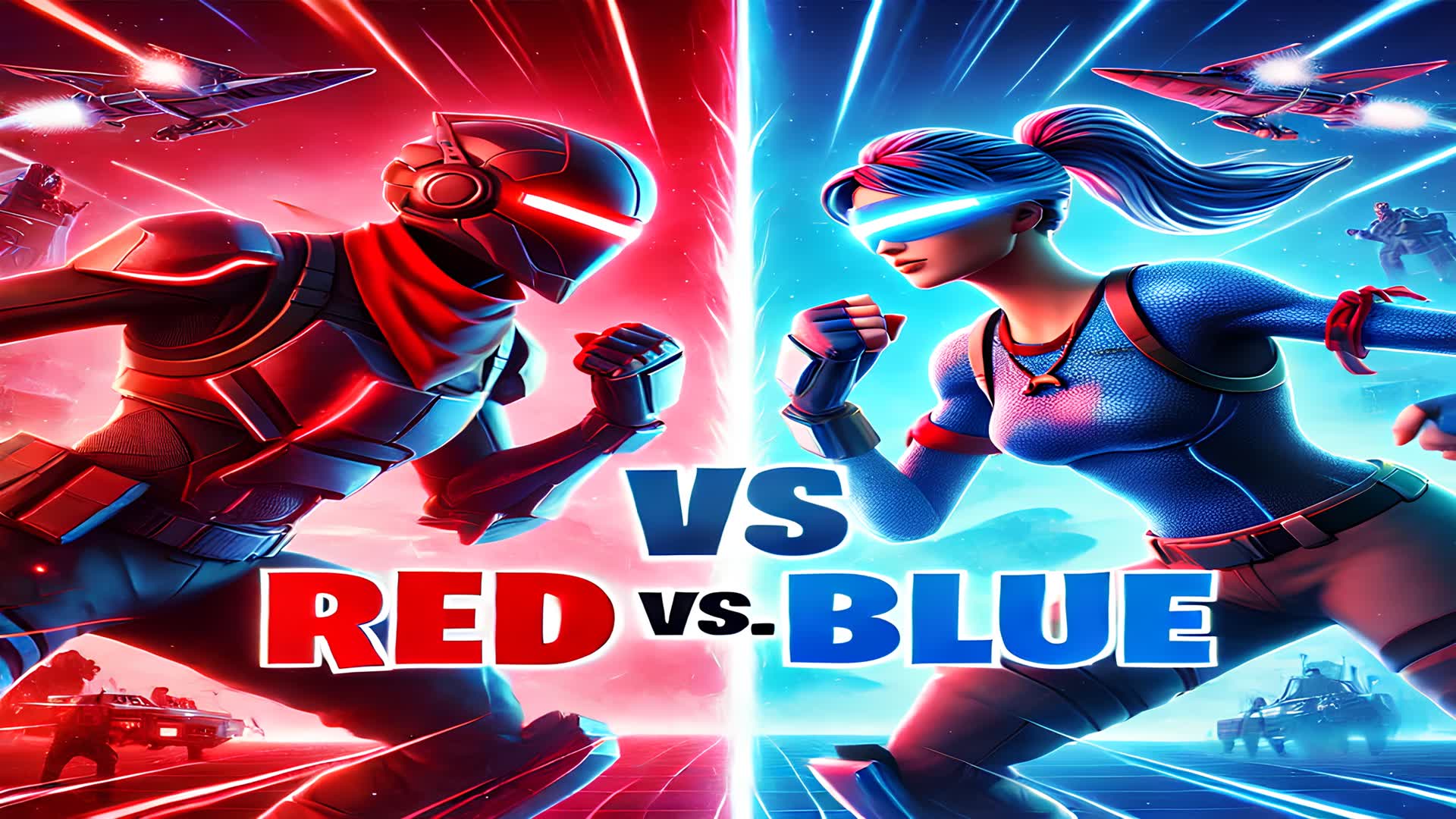 RED VS BLUE FUN 9651-3326-6316 by jron - Fortnite Creative Map Code ...