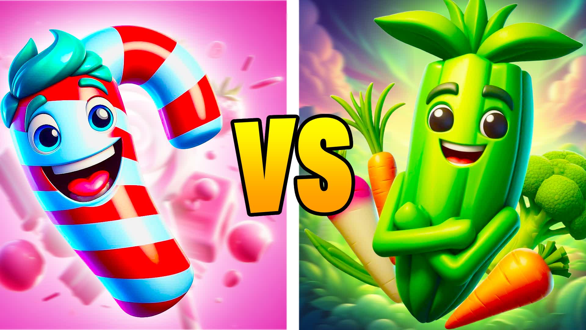 🍭CANDY VS VEGETABLES 🥑 2108-1227-0830 by rxzify - Fortnite Creative Map ...