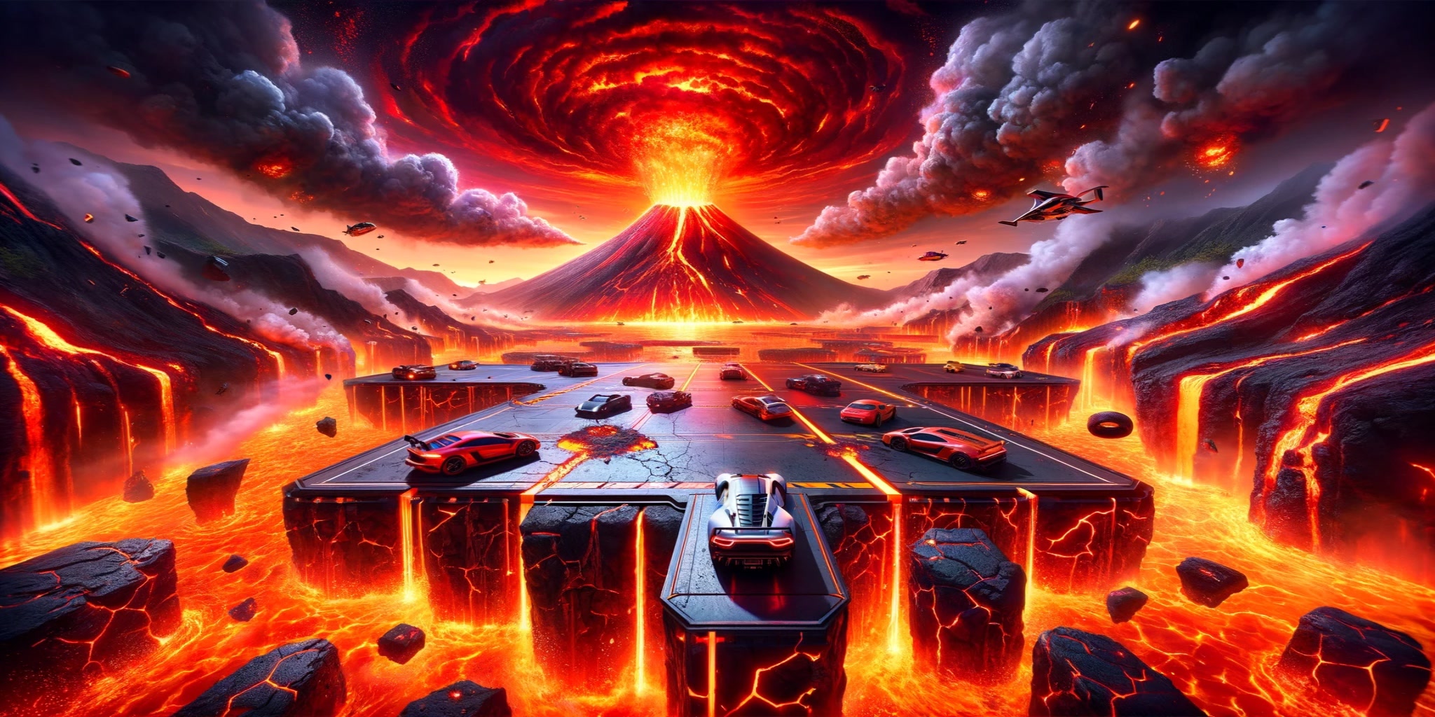 🏎️🌋 LAVA CARS 🏎️🌋 5973-3983-9702 by ezz - Fortnite Creative Map Code ...
