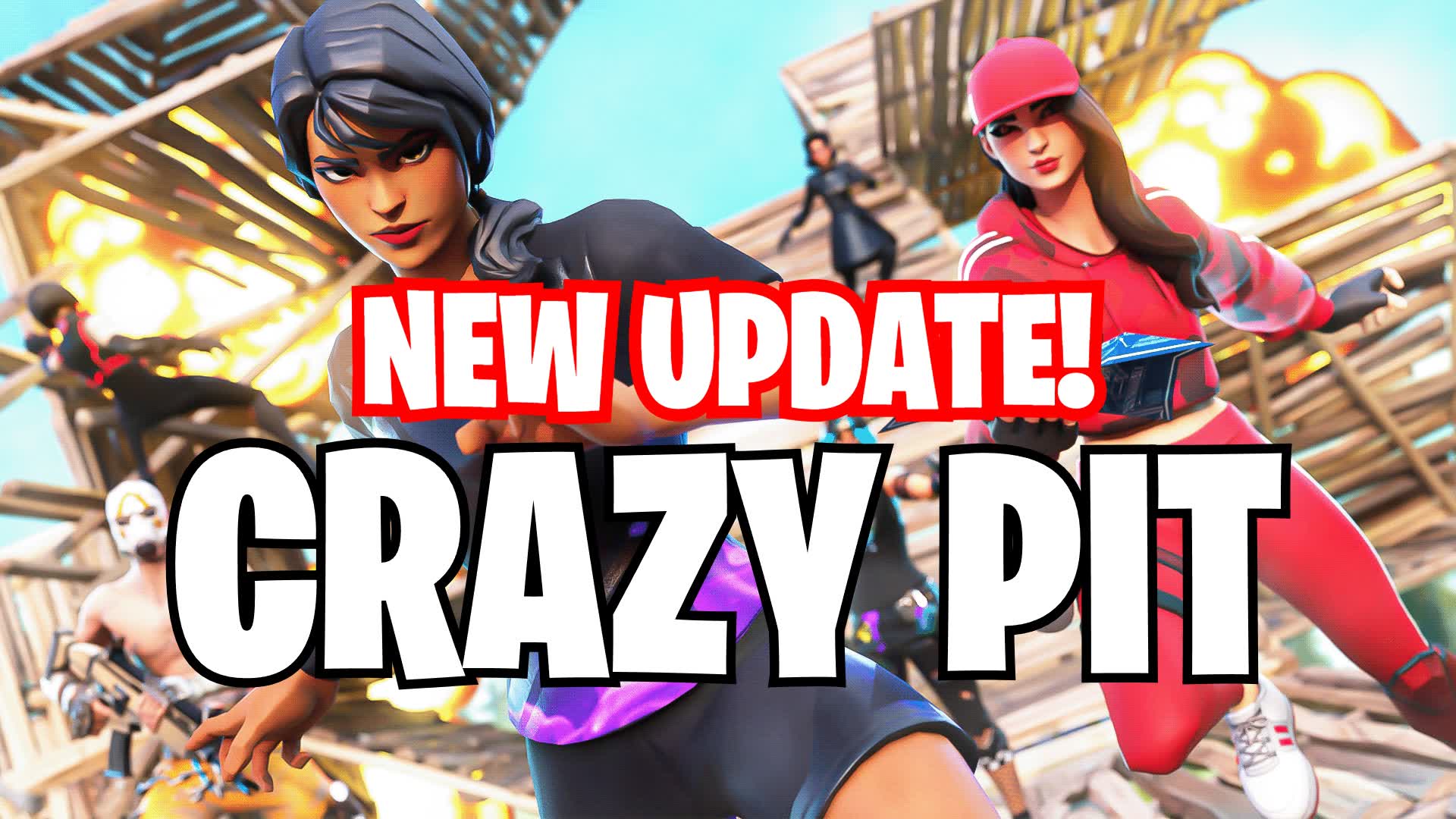 CRAZY PIT! 0554-9914-8240 by artysk - Fortnite Creative Map Code ...