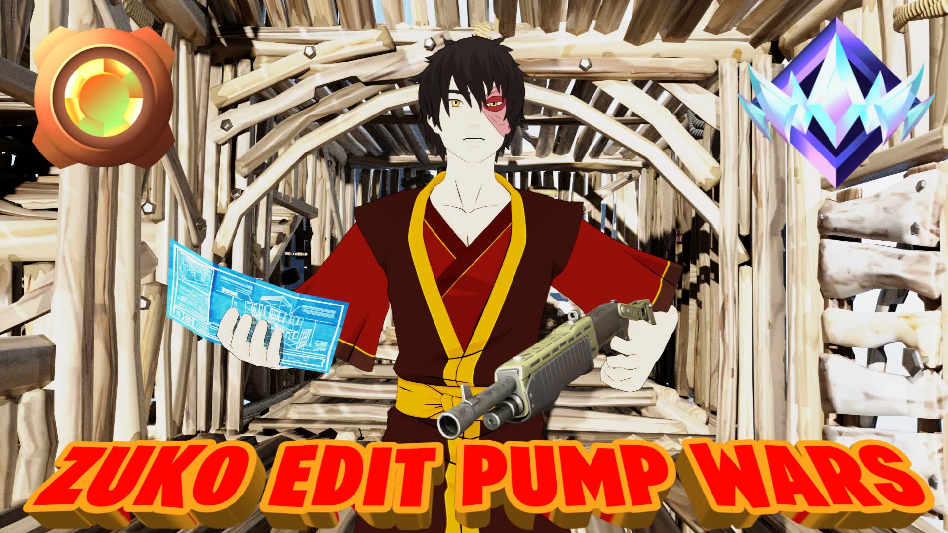 🔥ZUKO🔥📝EDIT PUMP WARS📝 4052-4212-1528 من ابتكار editpump - Fortnite