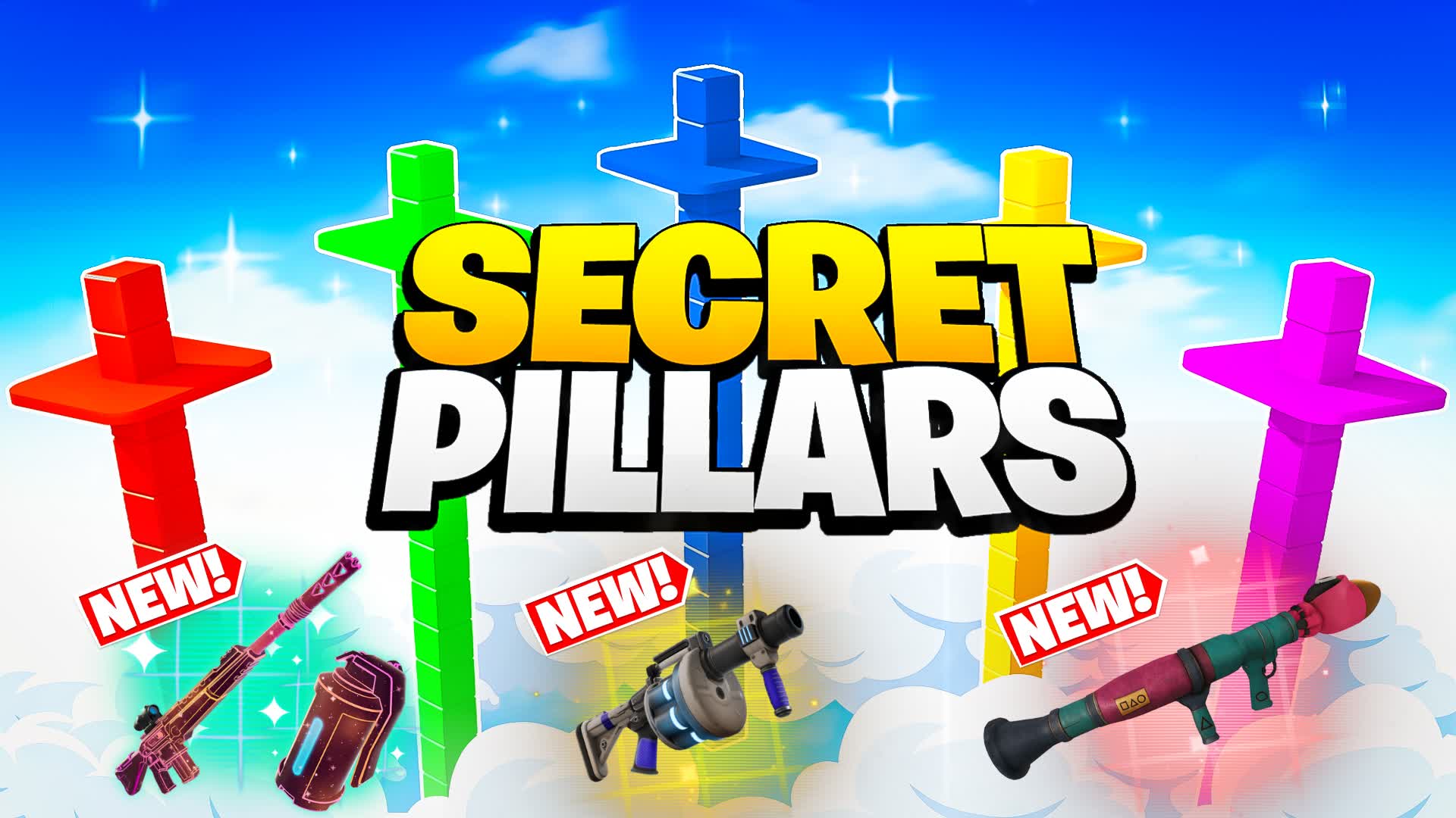 SECRET PILLARS 0117-5922-2308 by mayze-creator - Fortnite