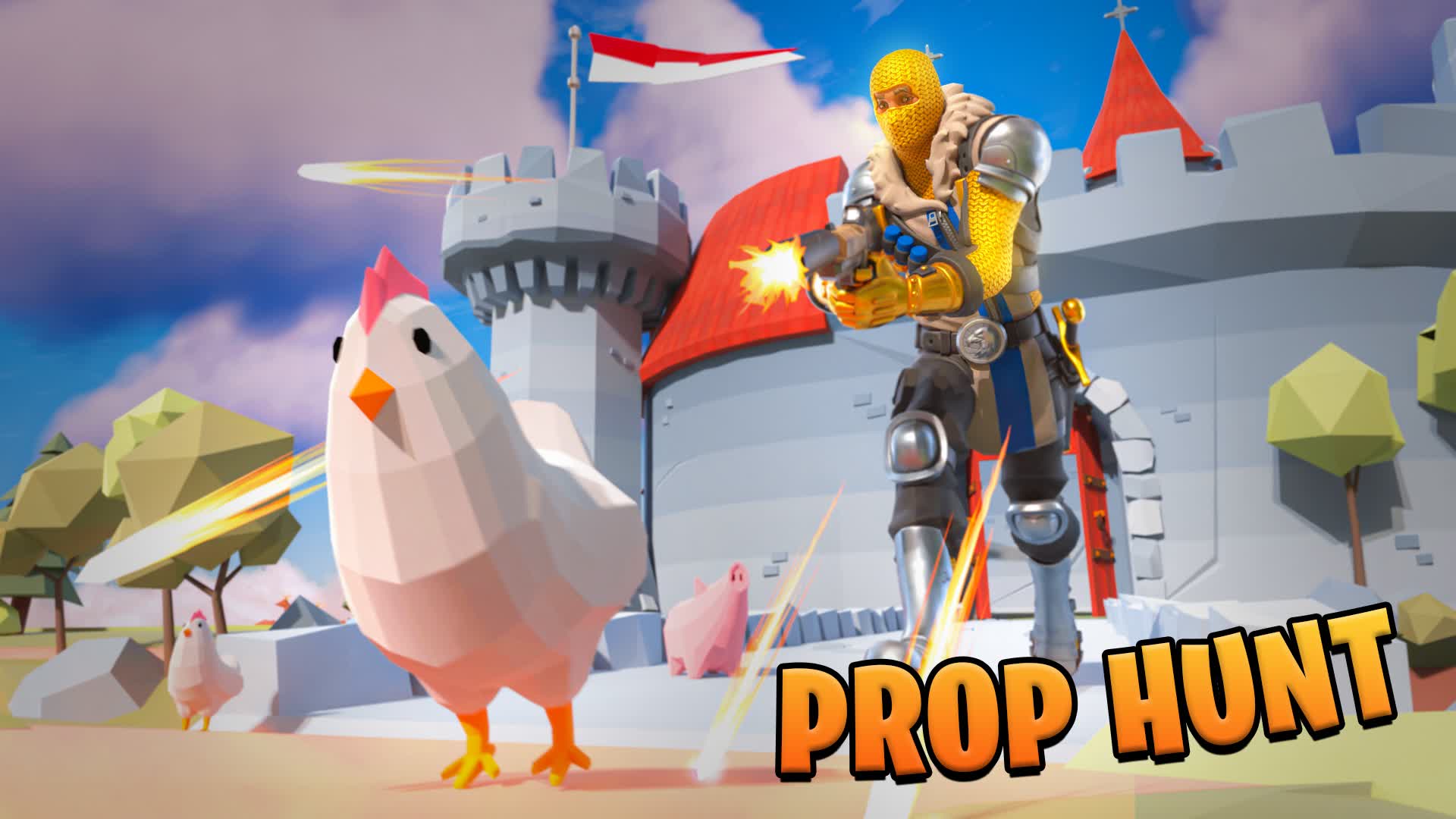 PROP HUNT - THE STORY 🏰🌲 3839-9534-2380 by Elric.off - Fortnite.GG