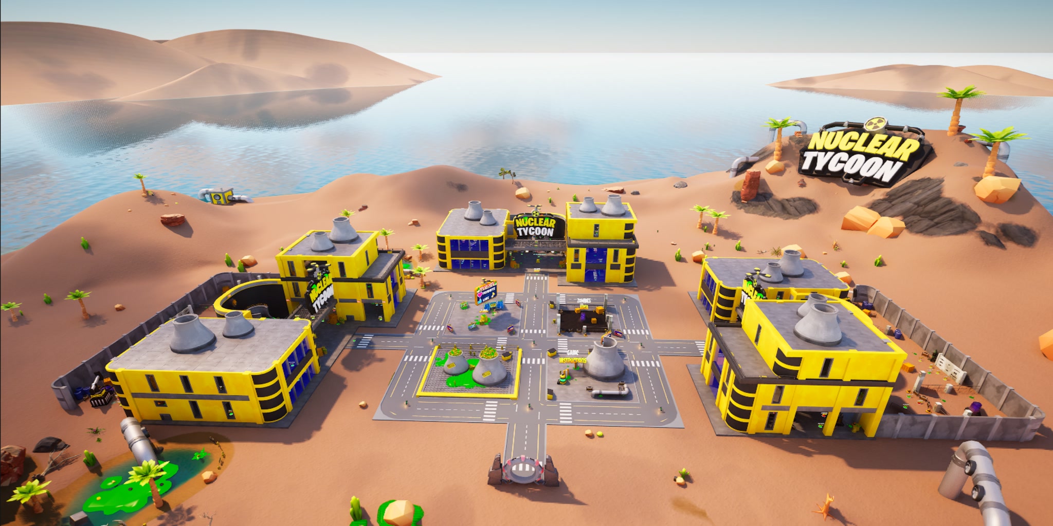 NUCLEAR TYCOON 1882-5998-0328 by kbna - Fortnite Creative Map Code - Fortnite.GG