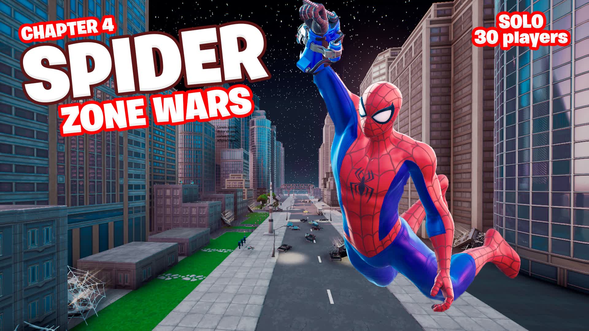 🕸️ SPIDER ZONE WARS 🕸️ 7263-1389-5232 by ninjah_dj - Fortnite Creative ...