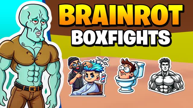 🧠 Brainrot Boxfights 📦 1843-8881-0295 stworzone przezsiilviuufn – Fortnite