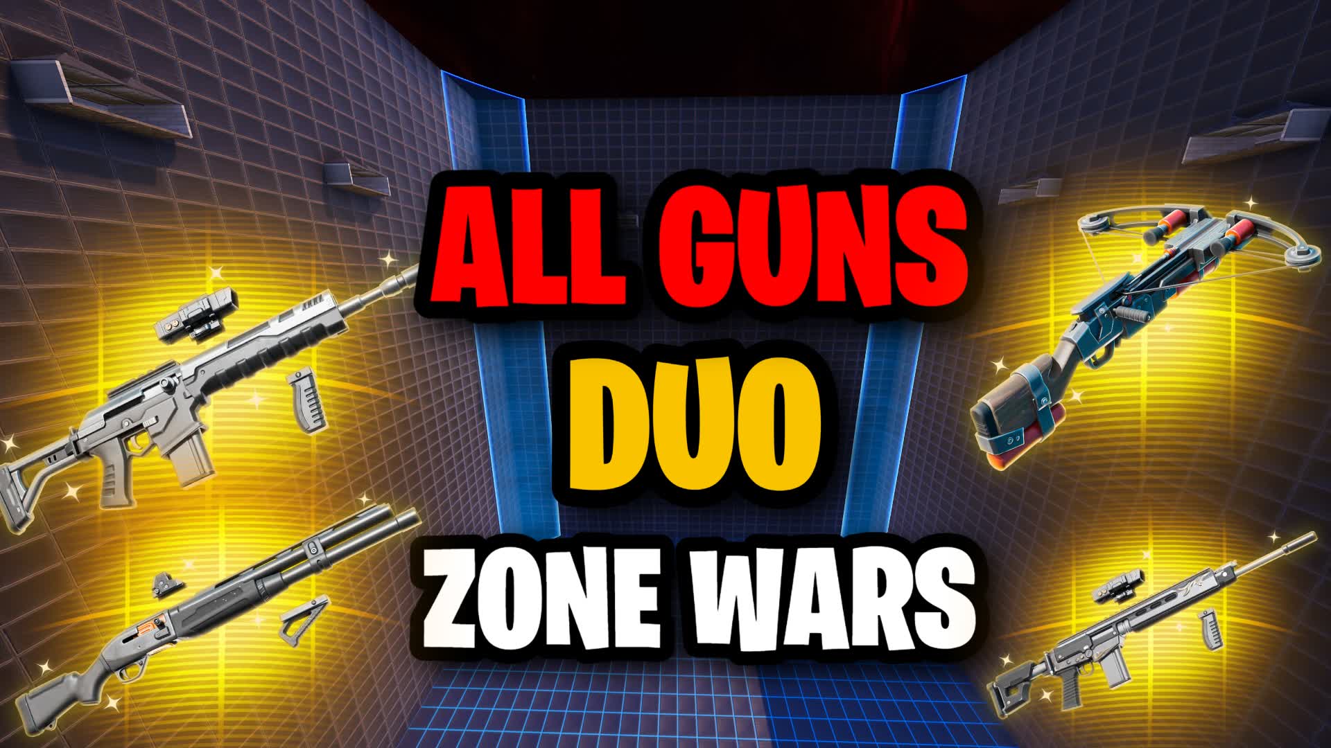 ALL GUNS DUO ZONE WARS🏆 0815-1493-4778 by willymap - Fortnite Creative ...