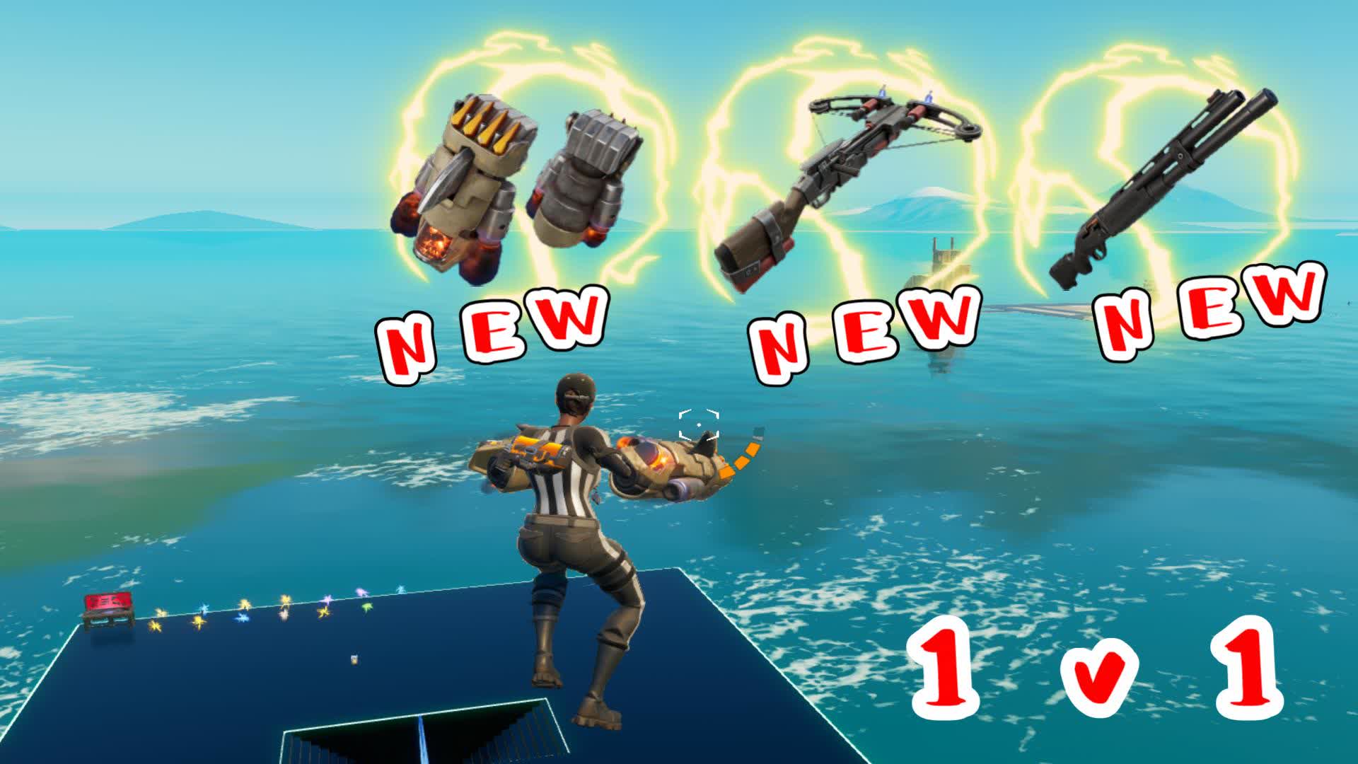 1v1 (16player)&free build 3727-0961-0518 by mokusaku - Fortnite Creative Map Code - Fortnite.GG