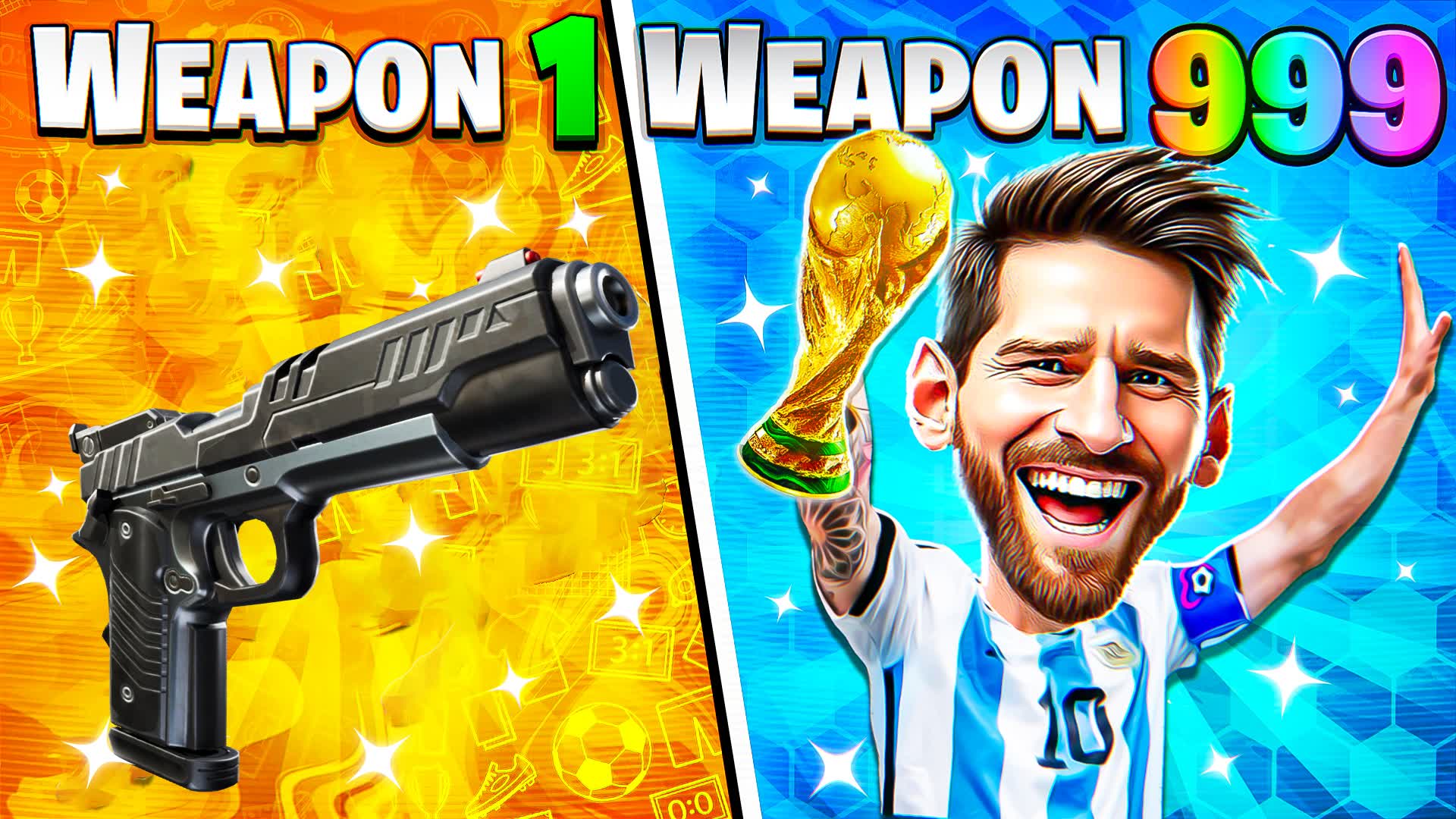 🏆 FOOTBALL GUN GAME🔫ONE SHOT🎯 4069-5731-6615 by uefndemon - Fortnite ...