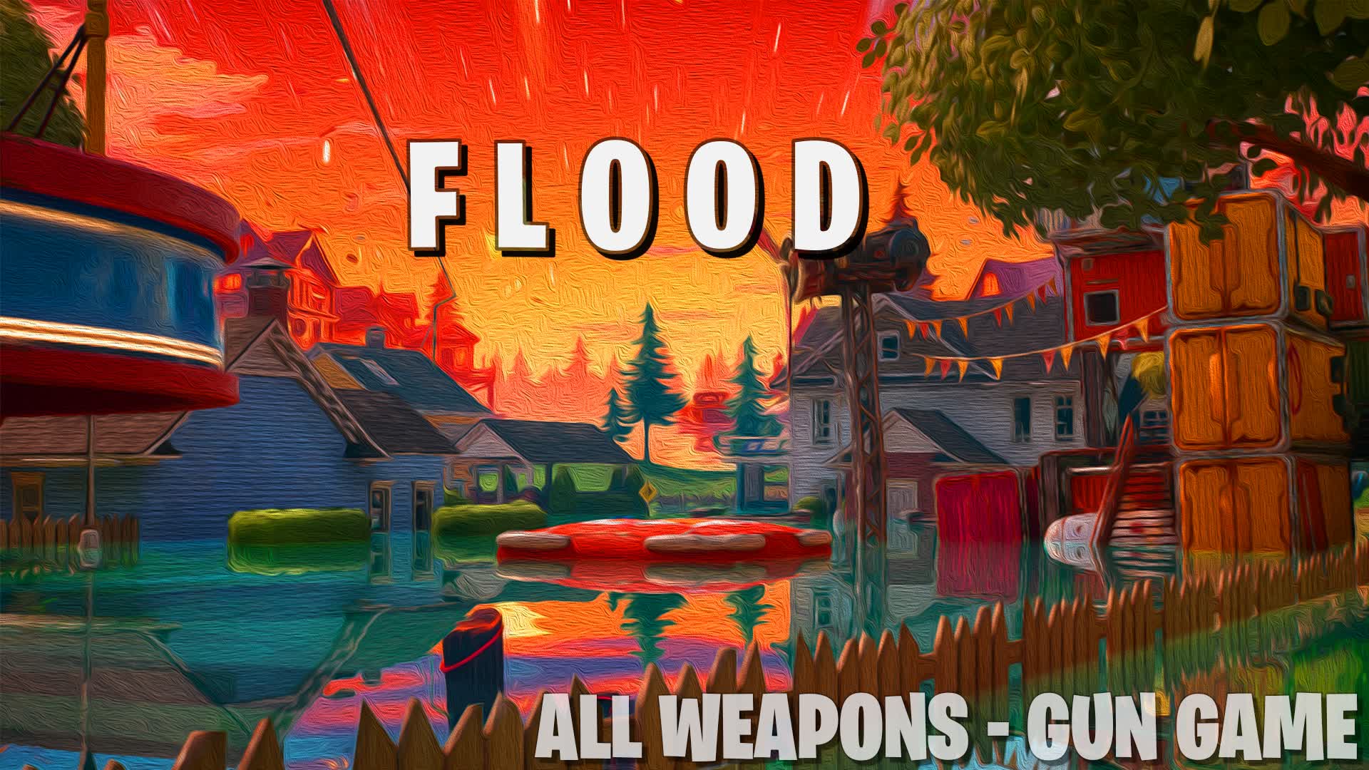 🏄‍♂️ FLOOD💥GUN GAME 🎯ONE SHOT 5241-6229-2429 by gravity_games - Fortnite Creative Map Code ...