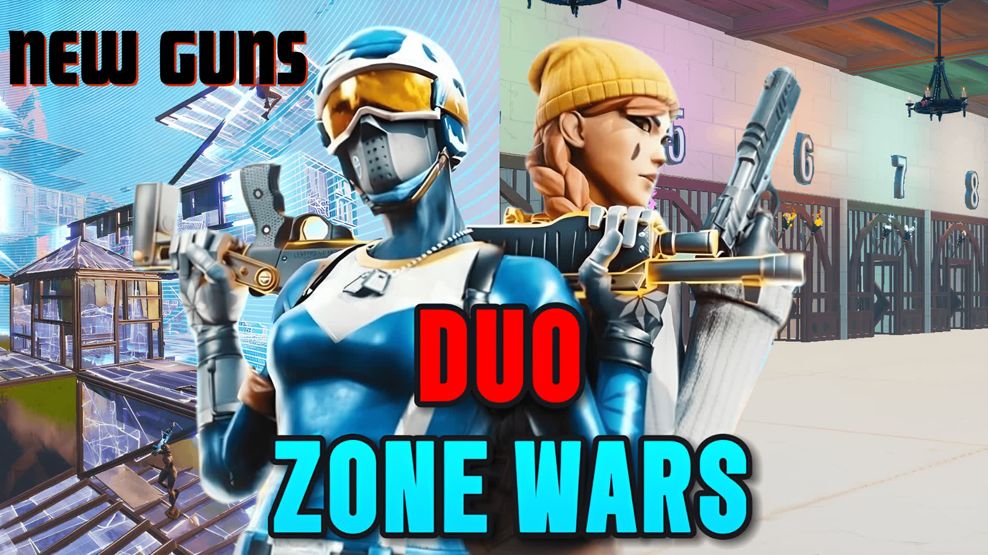 💙 DUO - ZONEWARS💙 5460-5977-2183 by omg-creation - Fortnite