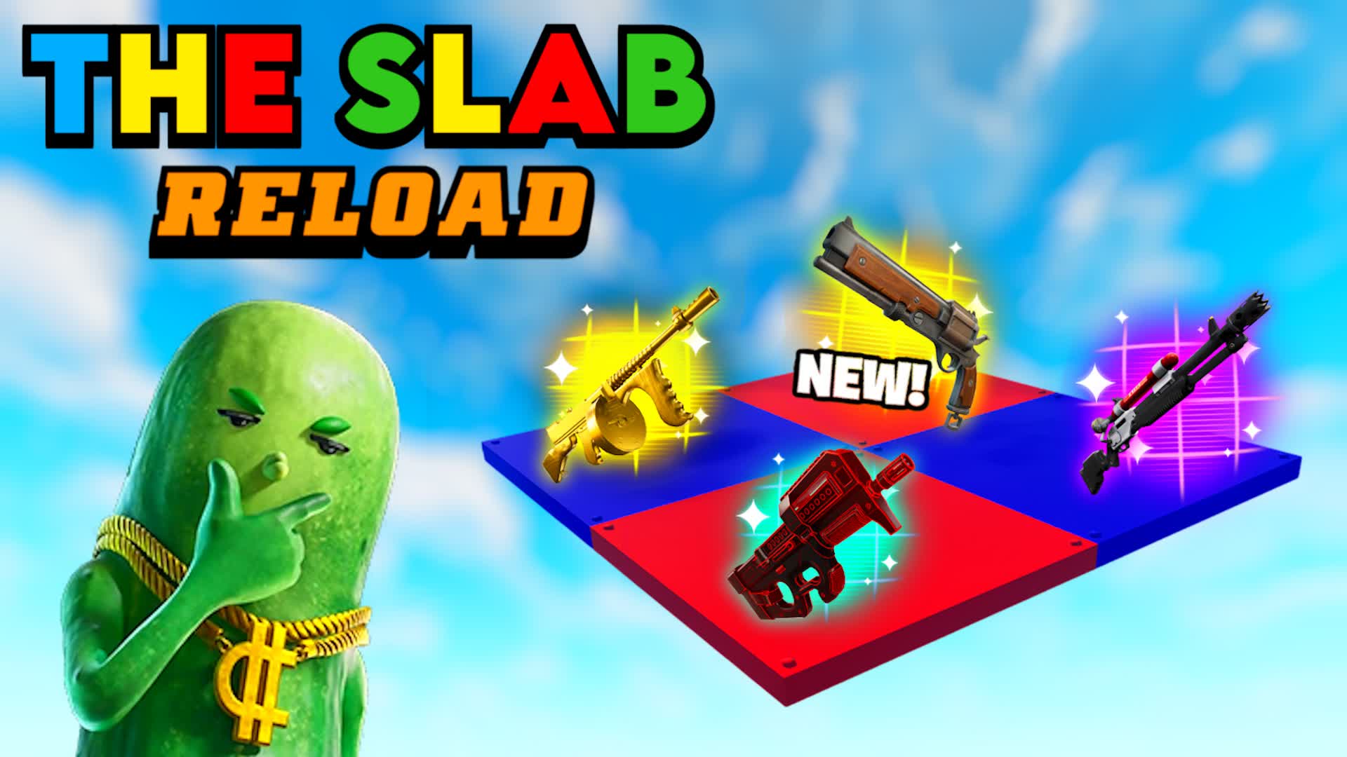 THE SLAB - RELOAD RED VS BLUE 🔵🔴 8682-3601-4297 by samug - Fortnite ...