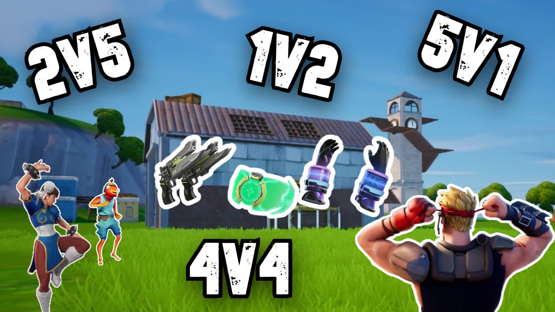 ⭐1V2 APOCO SI?⭐ 4859-4480-1011 by amigazo - Fortnite Creative Map Code - Fortnite.GG