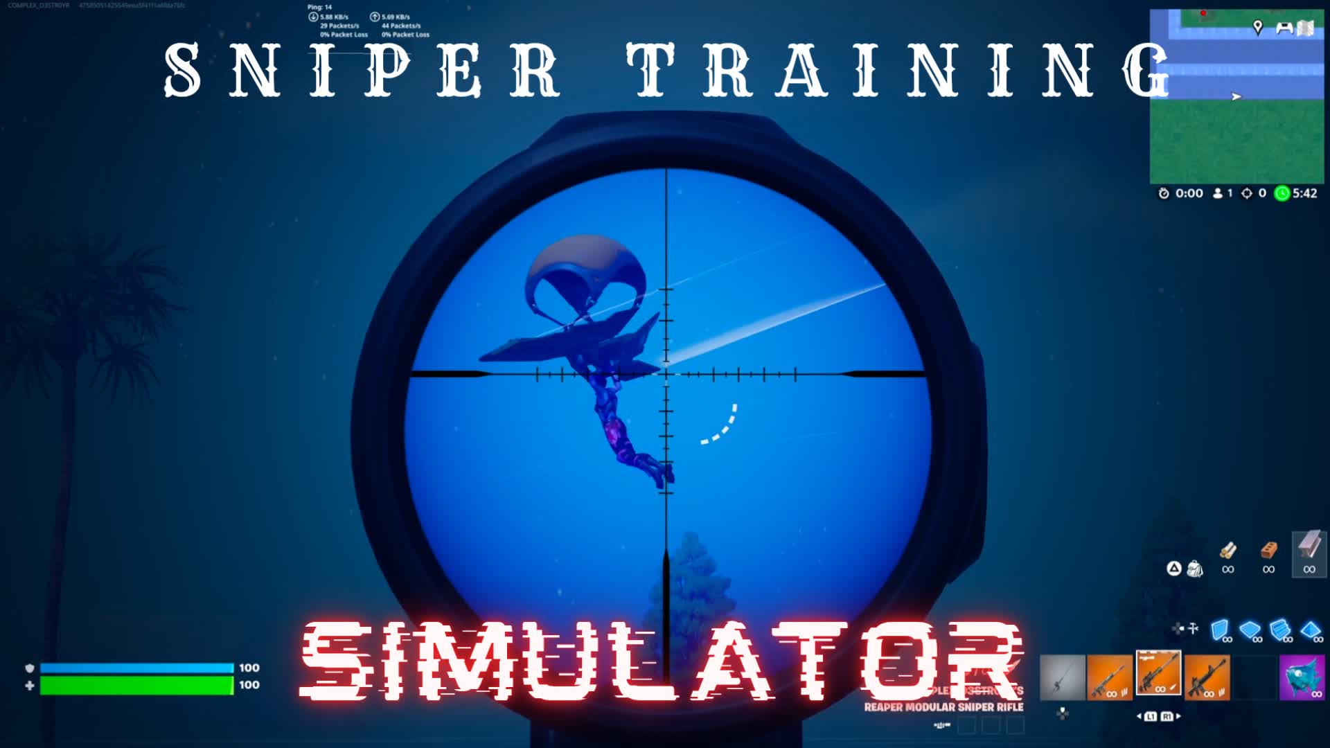Sniper Training Simulator 6486-5314-5061 by dstrxyrytfn - Fortnite Creative Map Code - Fortnite.GG