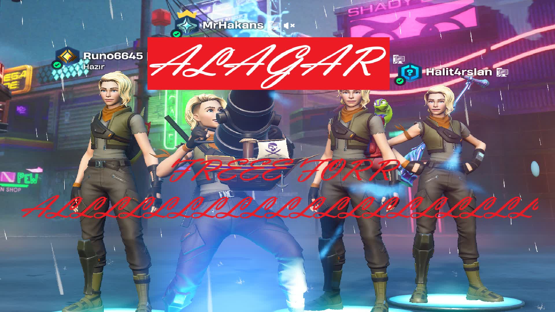 ALAGAR - FREEE FORR ALLLLL!!!! 8620-8841-1285 by agalar - Fortnite ...