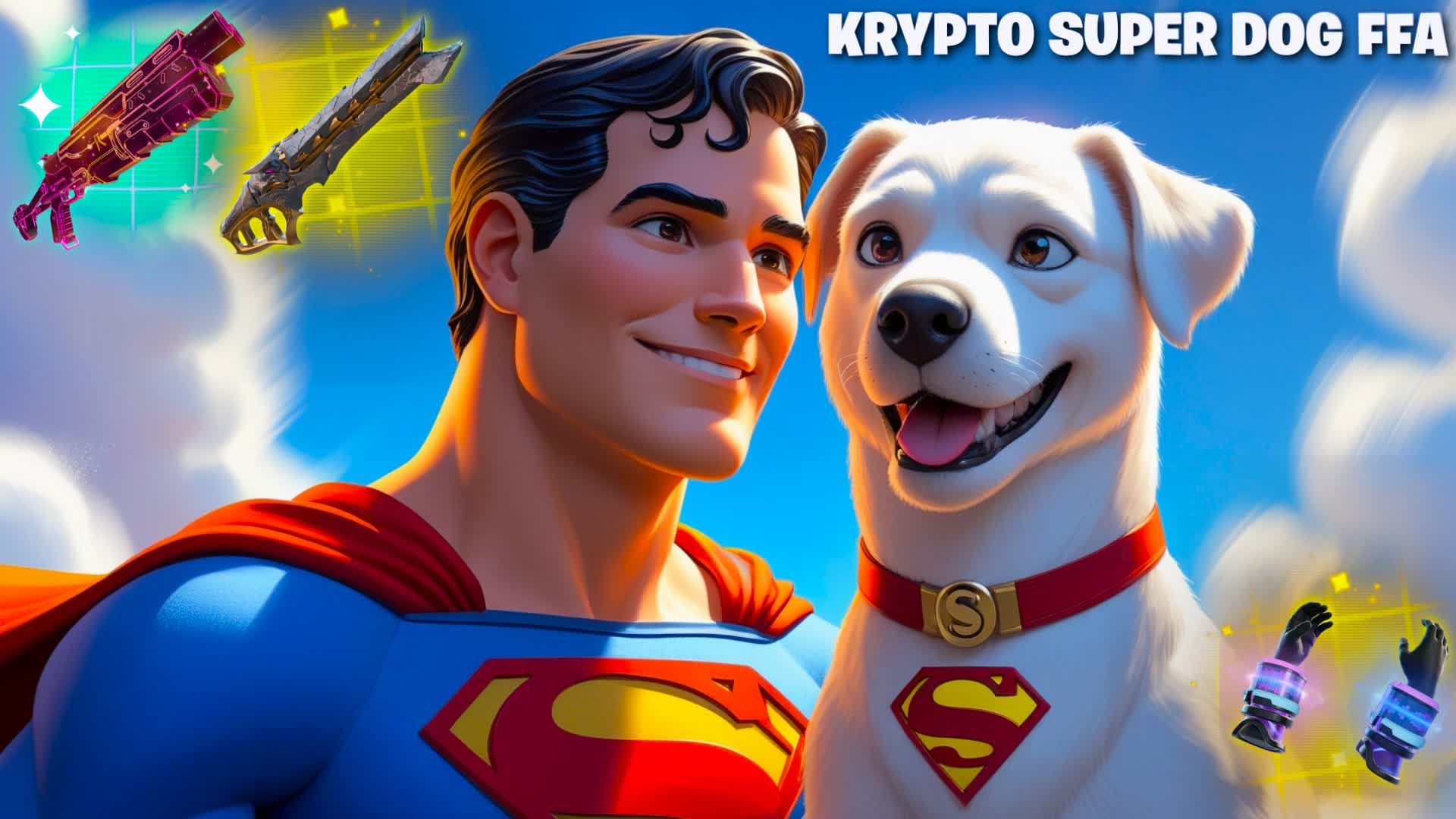 KRYPTO THE SUPER DOG FFA🐶 0411-7712-3197 by kinoxen - Fortnite Creative Map Code - Fortnite.GG