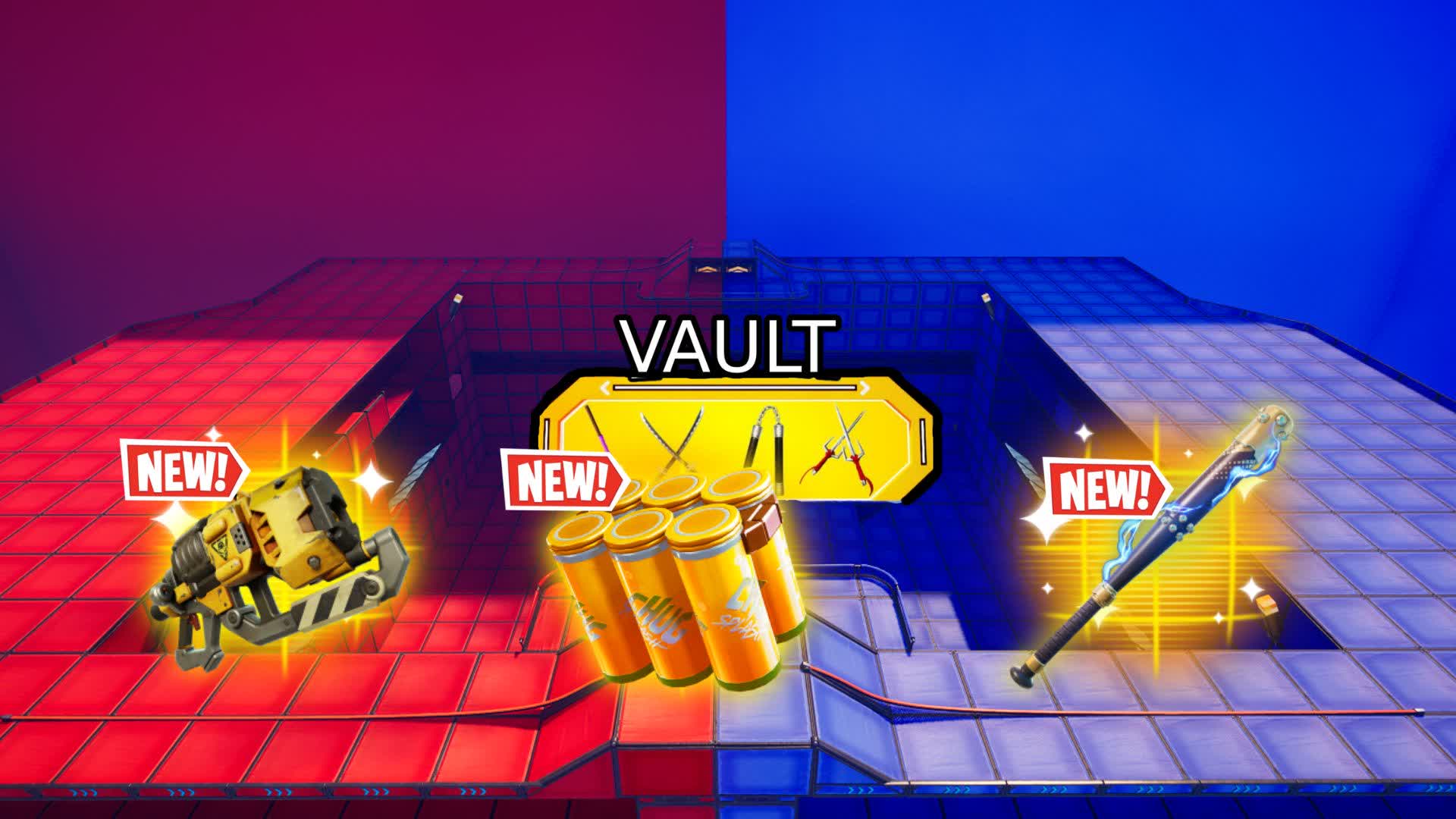 Fun Red vs Blue Hero🔴🔵 0544-5211-5941 by dav4n - Fortnite Creative Map Code - Fortnite.GG