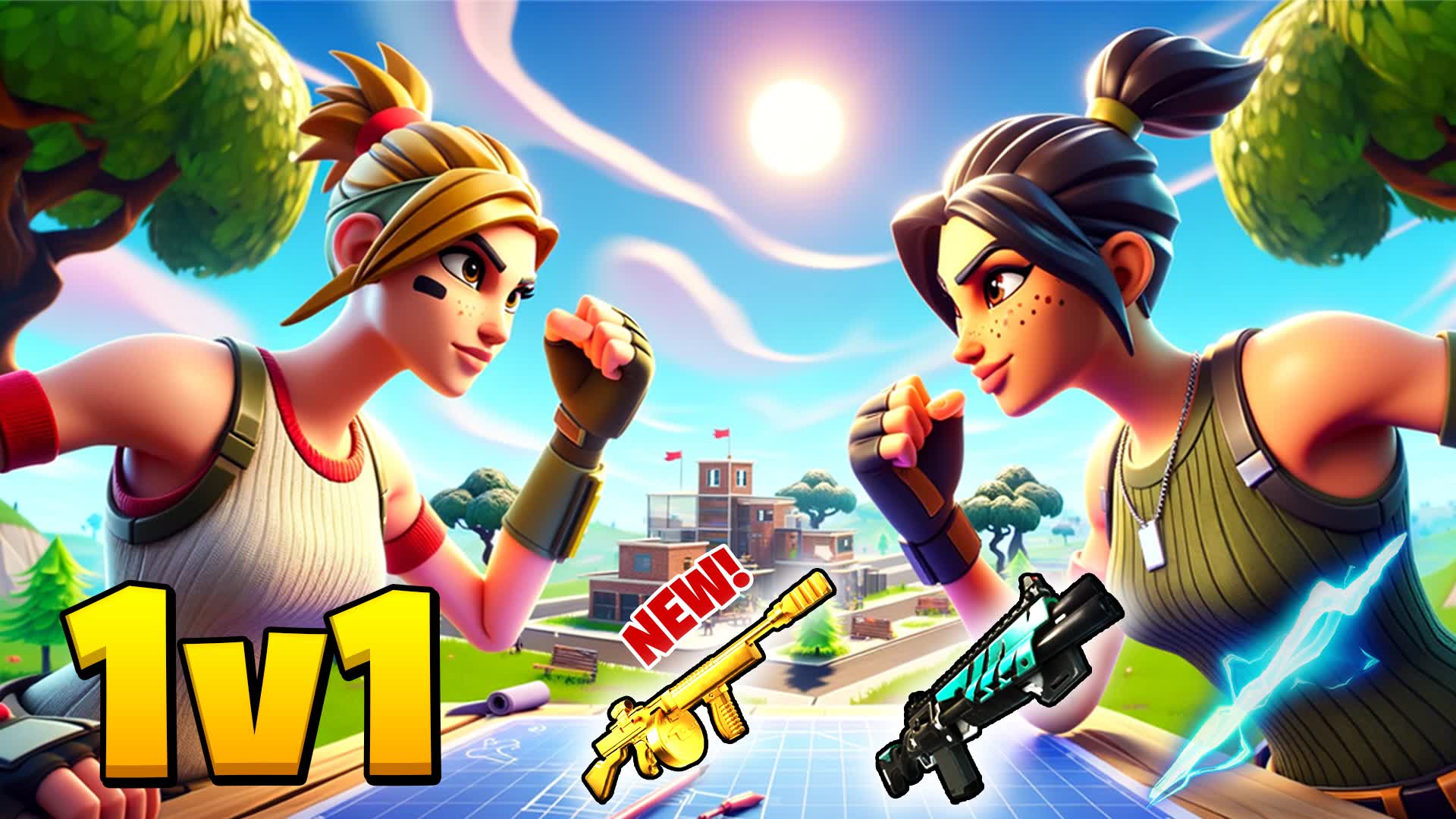 🏆 FAST Realistic 🔱 [1v1] 3626-4069-7086 by dowell - Fortnite