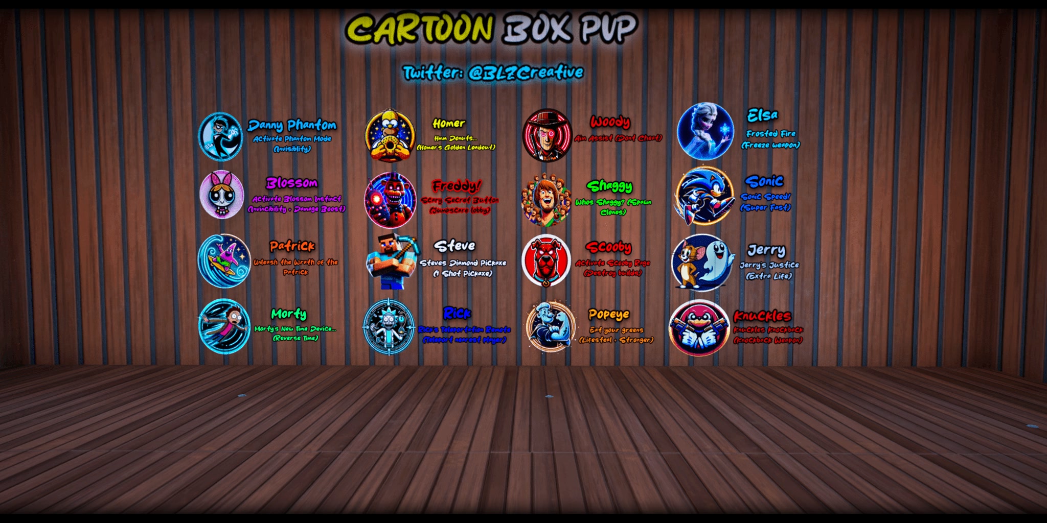 🎥 CARTOON BOX PVP 📦 0744-0950-1267 by codeblz - Fortnite Creative Map ...