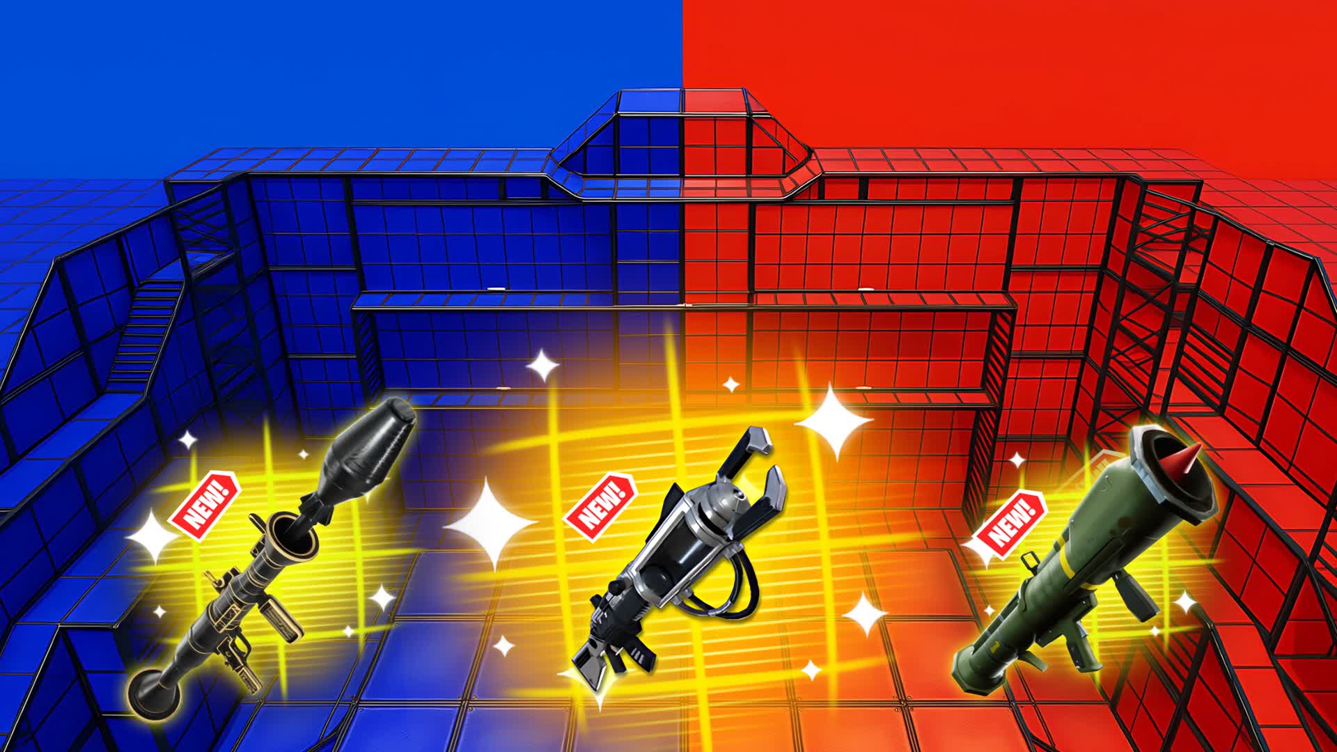 Total Crazy Red vs Blue 9650-1885-8418 by vcsurvivor - Fortnite Creative Map Code - Fortnite.GG