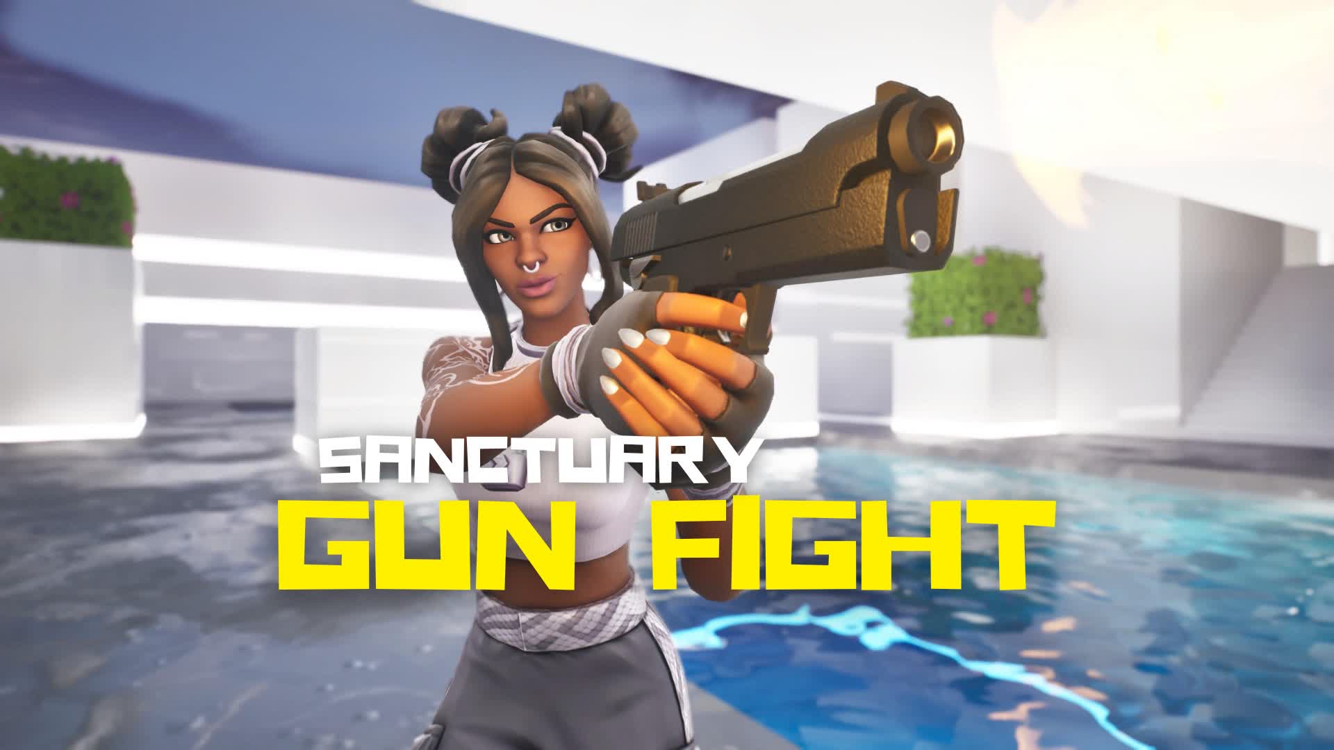 SANCTUARY GUN FIGHT 5641-0716-0093 by DanomiteDan - Fortnite.GG