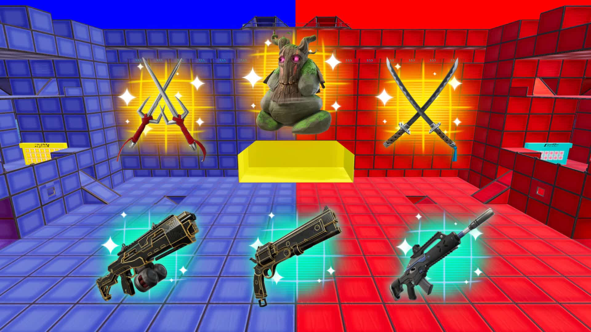 TMNT SUPREME RED VS BLUE🔴🔵 7252-7068-9962 by sirdagon - Fortnite ...