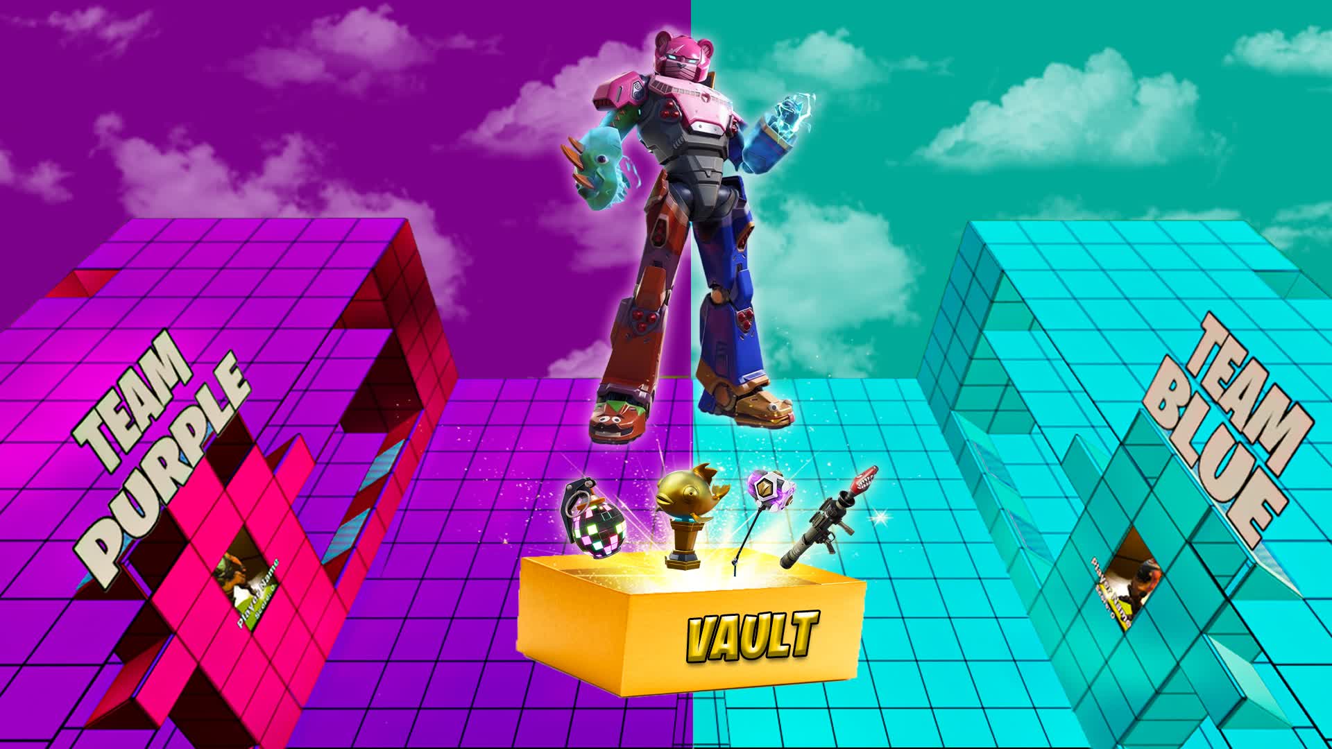 kler tarafından üretilen 🦸 Super Purple vs Blue💜💙 8431-7034-9360 - Fortnite