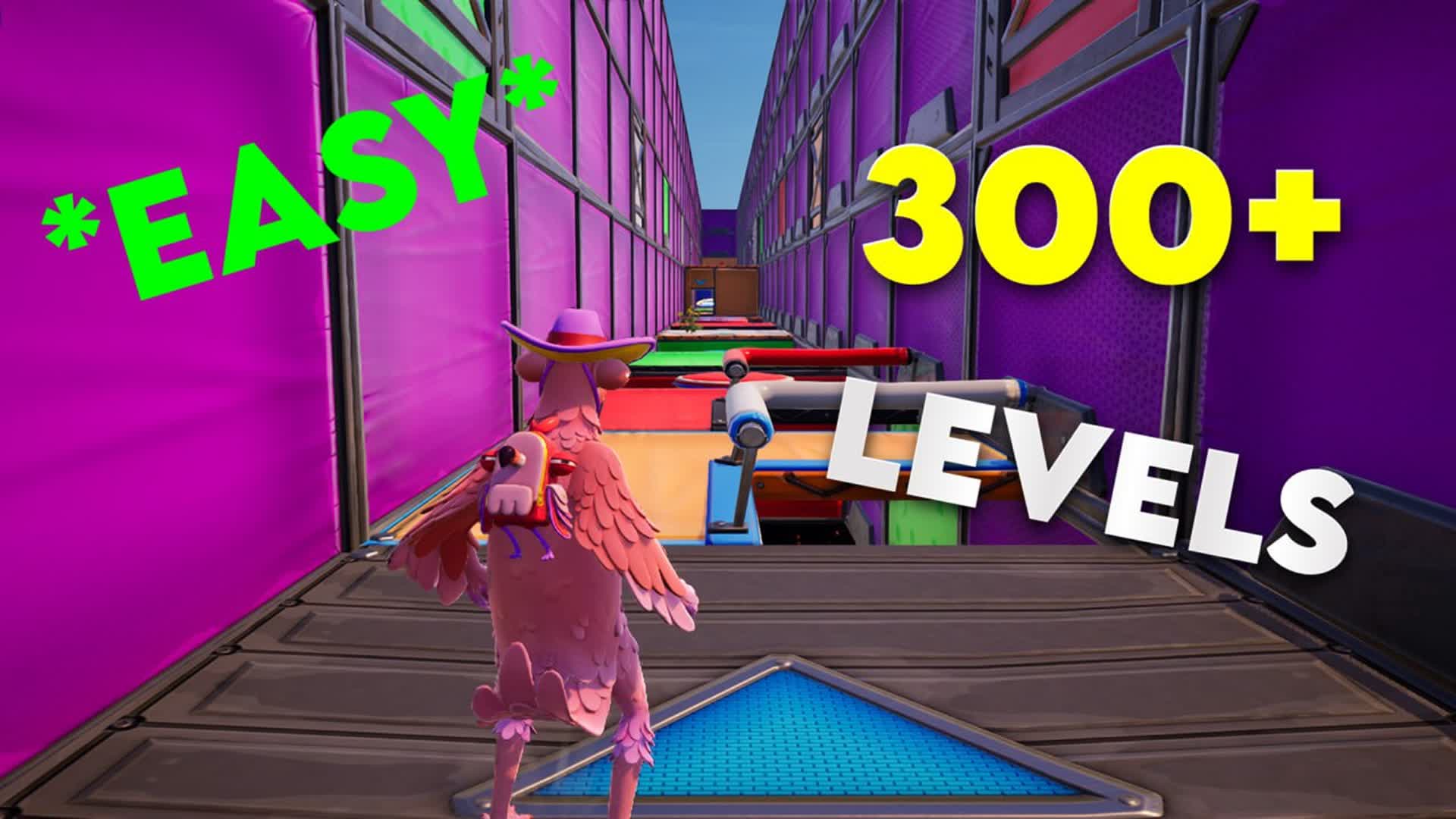 EASY PARKOUR 300+ 6972-1452-9294 by 4600-ole-6400 - Fortnite Creative Map Code - Fortnite.GG