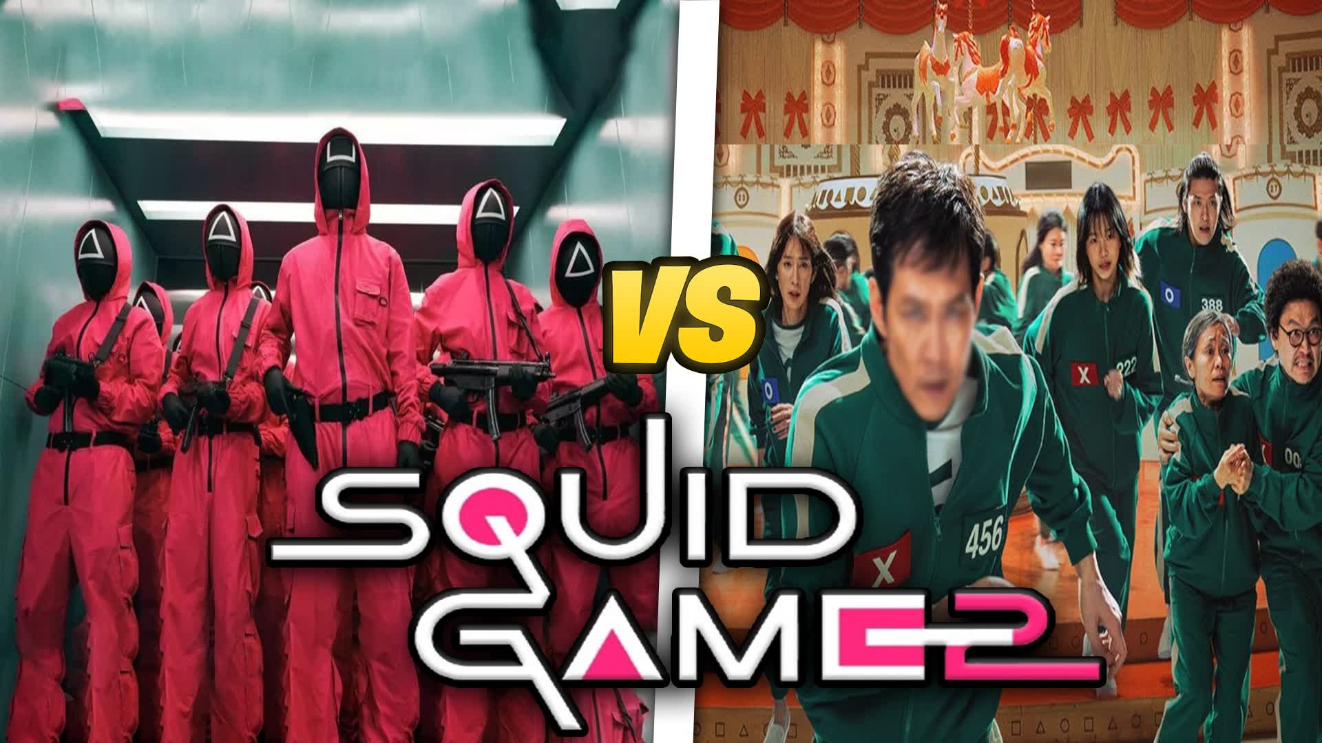 GUARDS VS PLAYERS SQUID GAMES 🔴VS 🔵 9597-4000-8406 by wavewaps ...