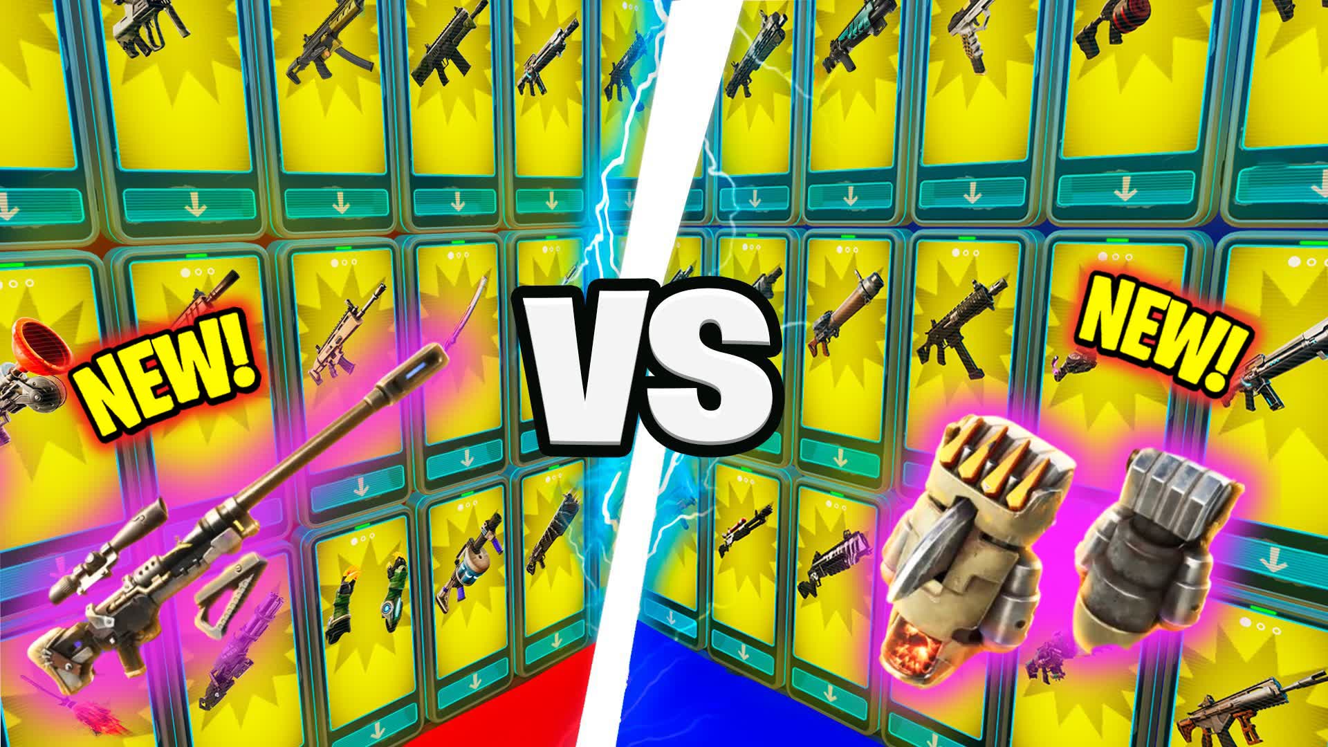 ⭐INSANE RED VS BLUE⭐GUN GAME HERO 3213-4207-3392 by mapsos - Fortnite ...