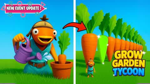 GROW GARDEN TYCOON 0543-3158-7018 by moshiiro - Fortnite Creative Map Code - Fortnite.GG