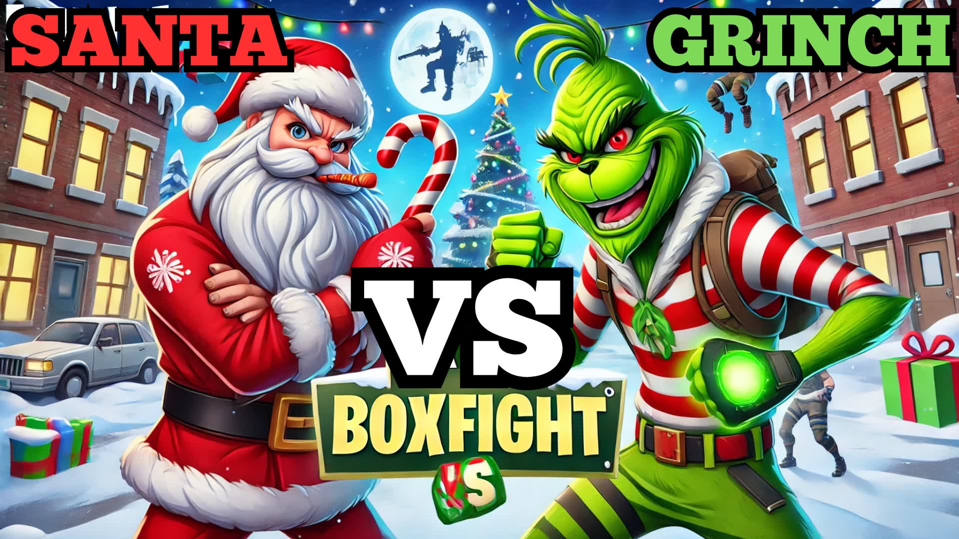 BoxFight Santa VS Grinch 📦 7583-1454-4883 by drac10 - Fortnite Creative ...
