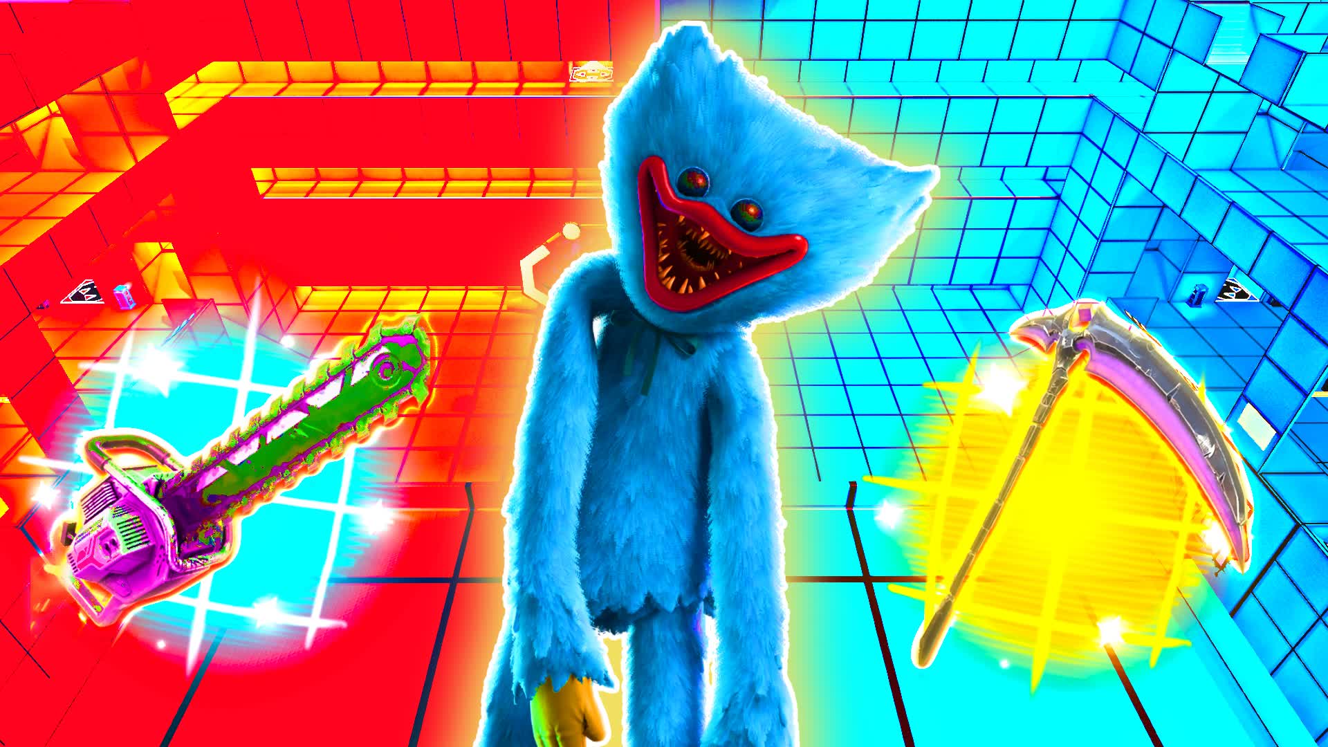 CRAZY HUGGY WUGGY RED VS BLUE🔵🔴 3026-5667-9682 by nedflanders ...