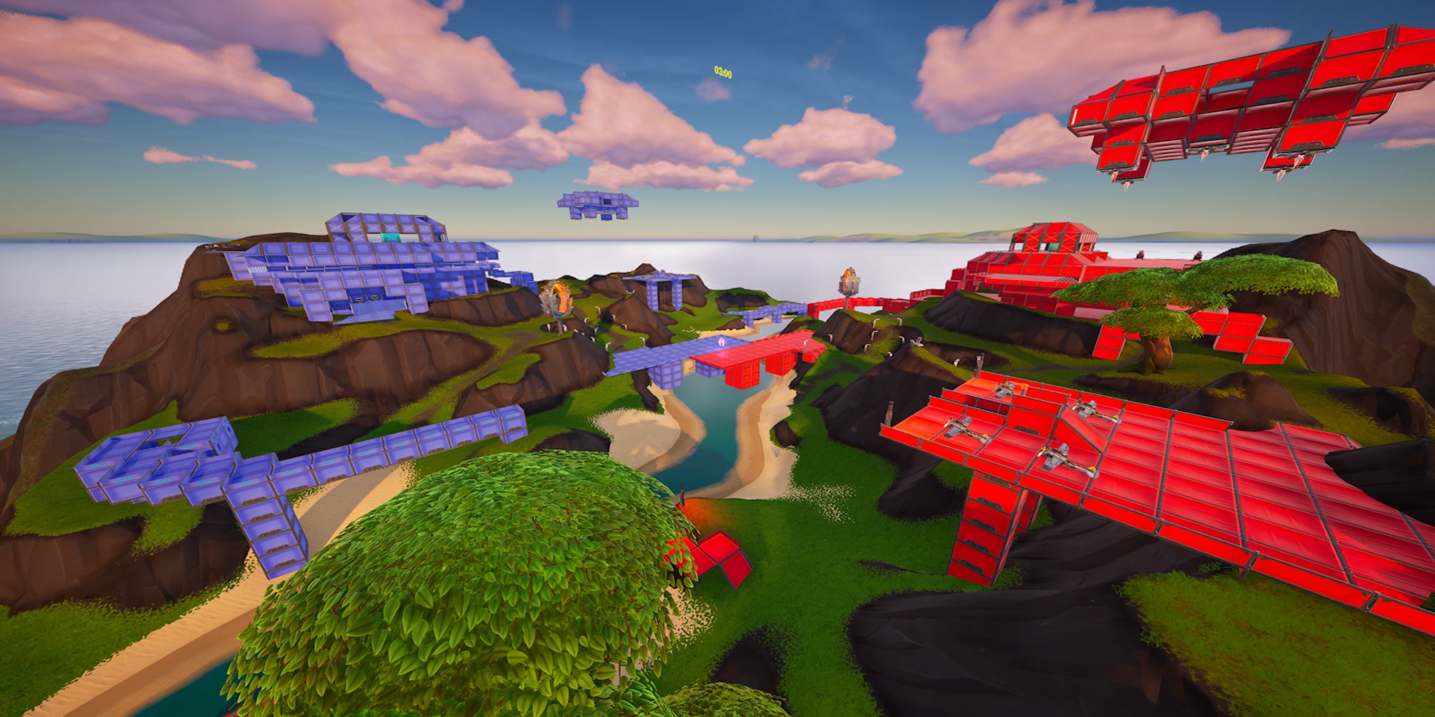 RED VS BLUE DOMINION 1163-9088-0118 by elcodezero - Fortnite Creative ...