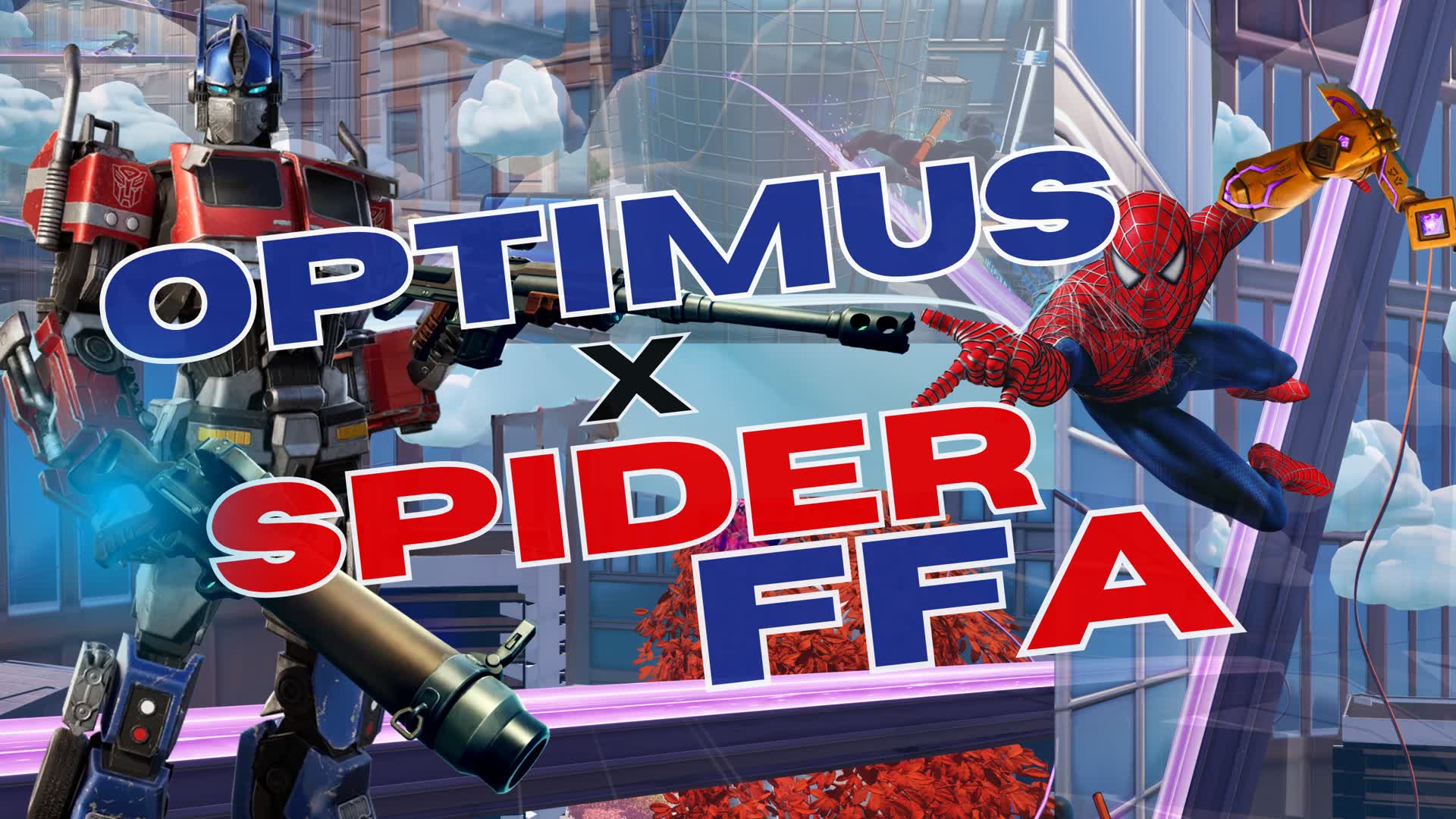 🚛Optimus x Spider🏬 FFA 5124-1275-2905 by biobotproduction - Fortnite ...