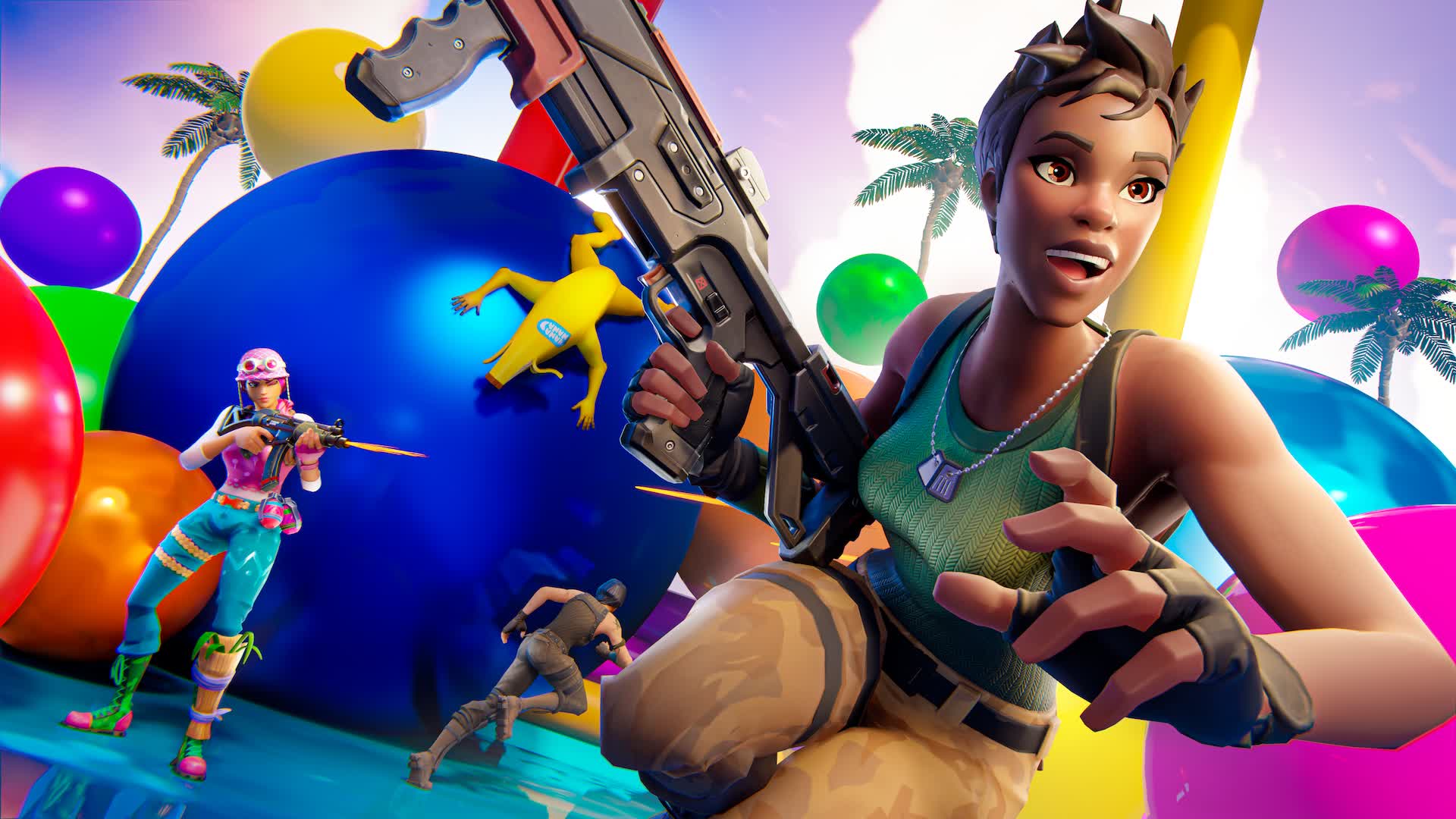 🏖️BALL PIT GUN GAME 5475-9688-2871 by kisacrea - Fortnite Creative Map ...