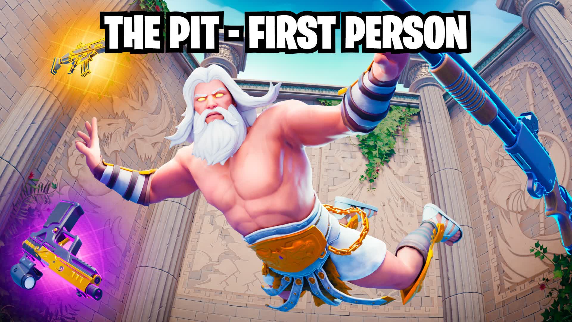 THE PIT FIRST PERSON📝 - 7305-4524-1846 | Fortnite Zone