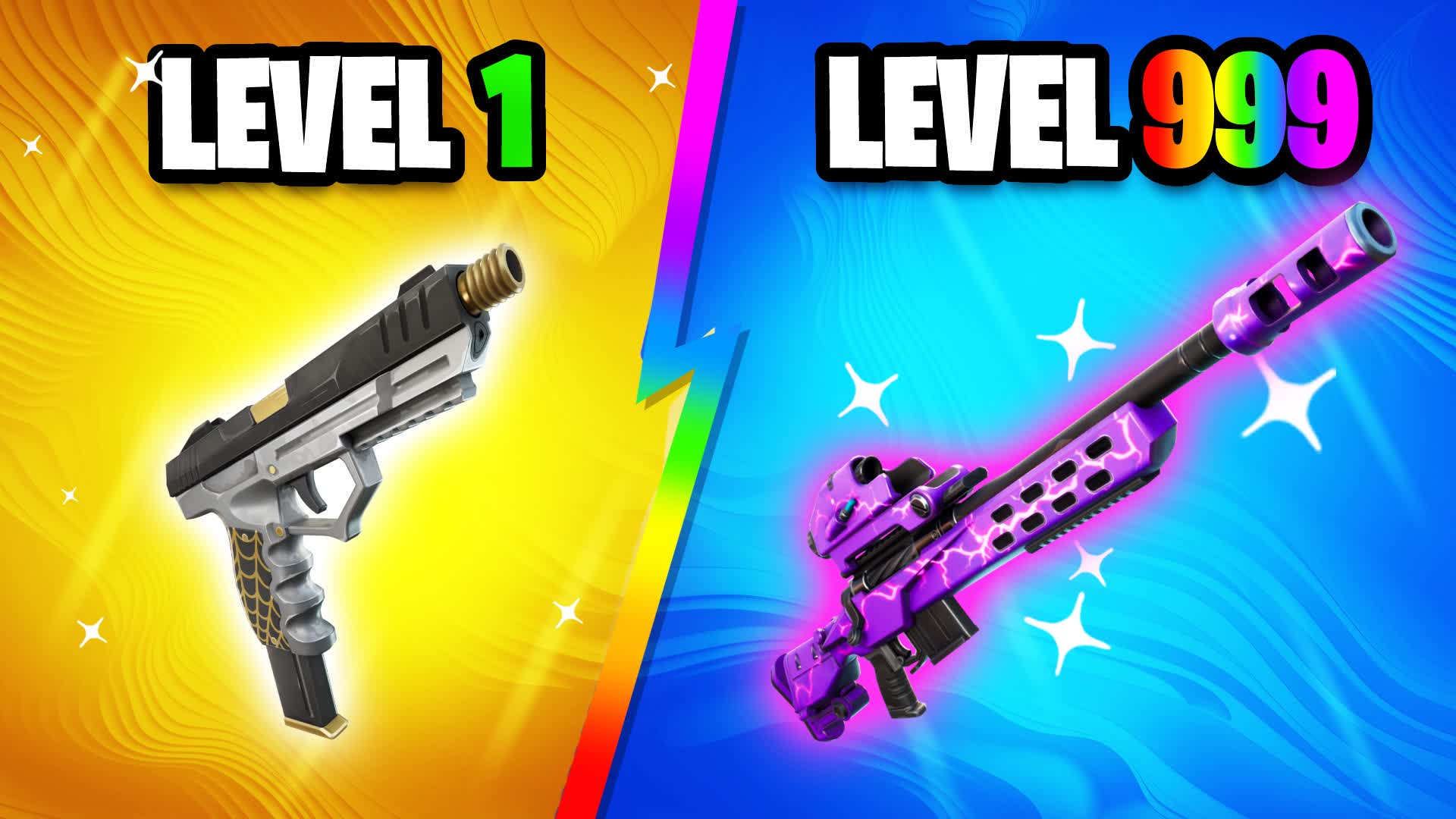 gun game one shot 8574-2091-0032 by rainbowrad-yt - Fortnite Creative ...