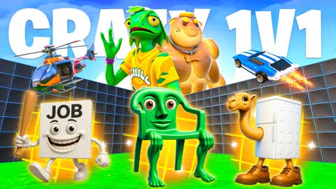 CRAZY 1V1 FFA - ALL GUNS & RIDES 3256-2350-0756 by hozzy - Fortnite Creative Map Code - Fortnite.GG